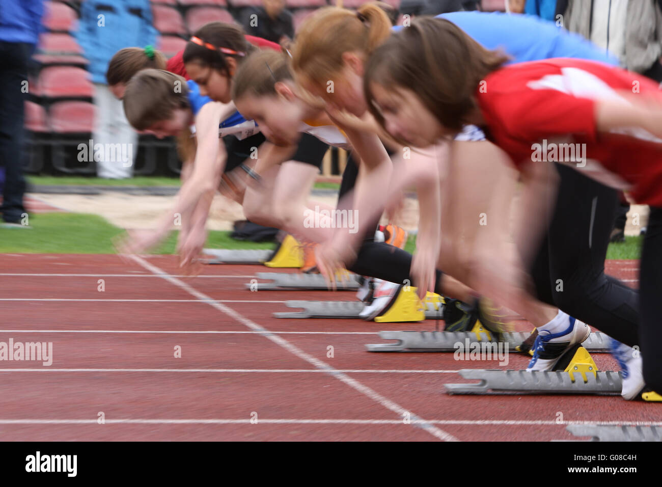 Startblock hi-res stock photography and images - Alamy