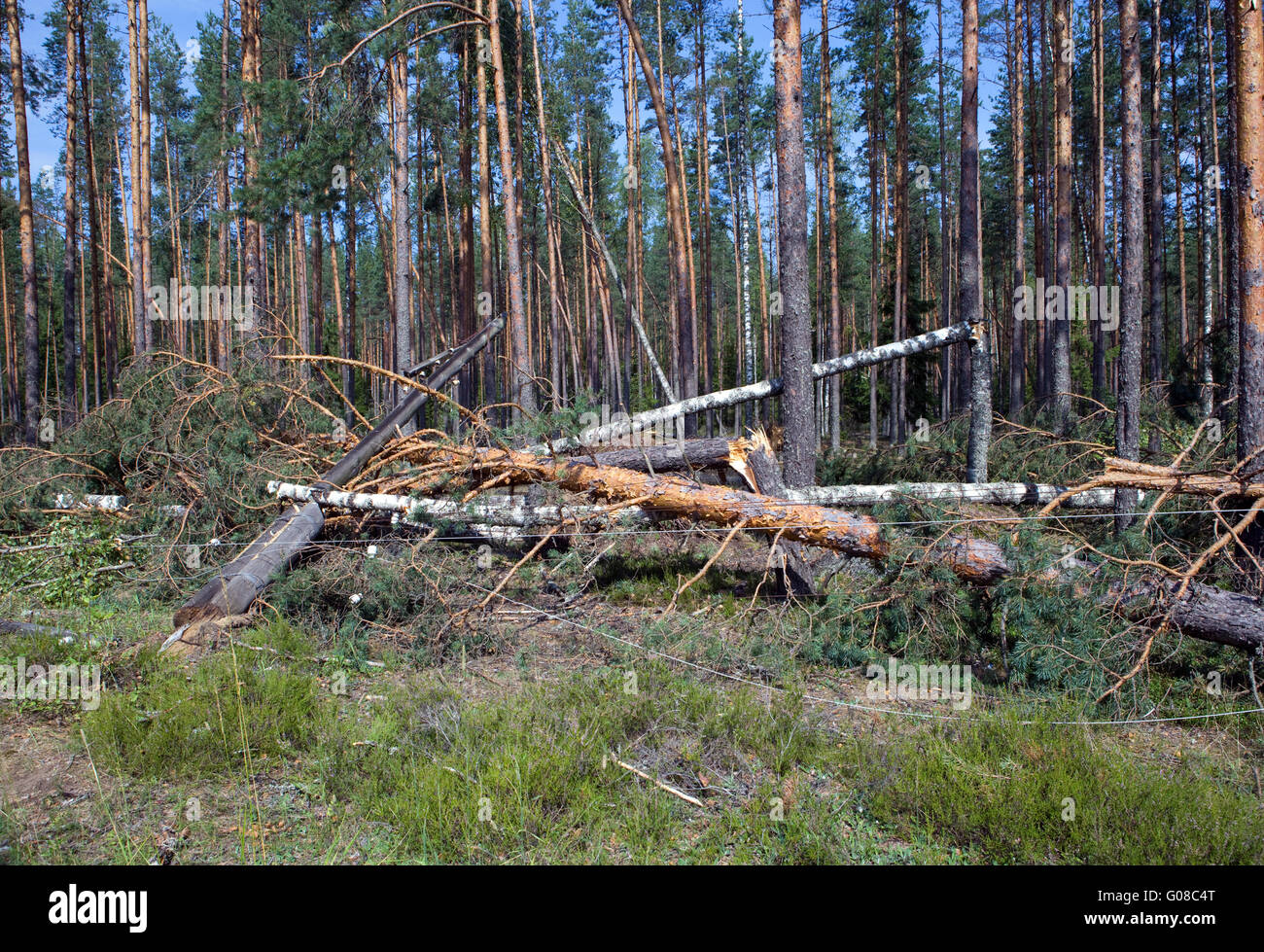 Tumbled down hi-res stock photography and images - Alamy