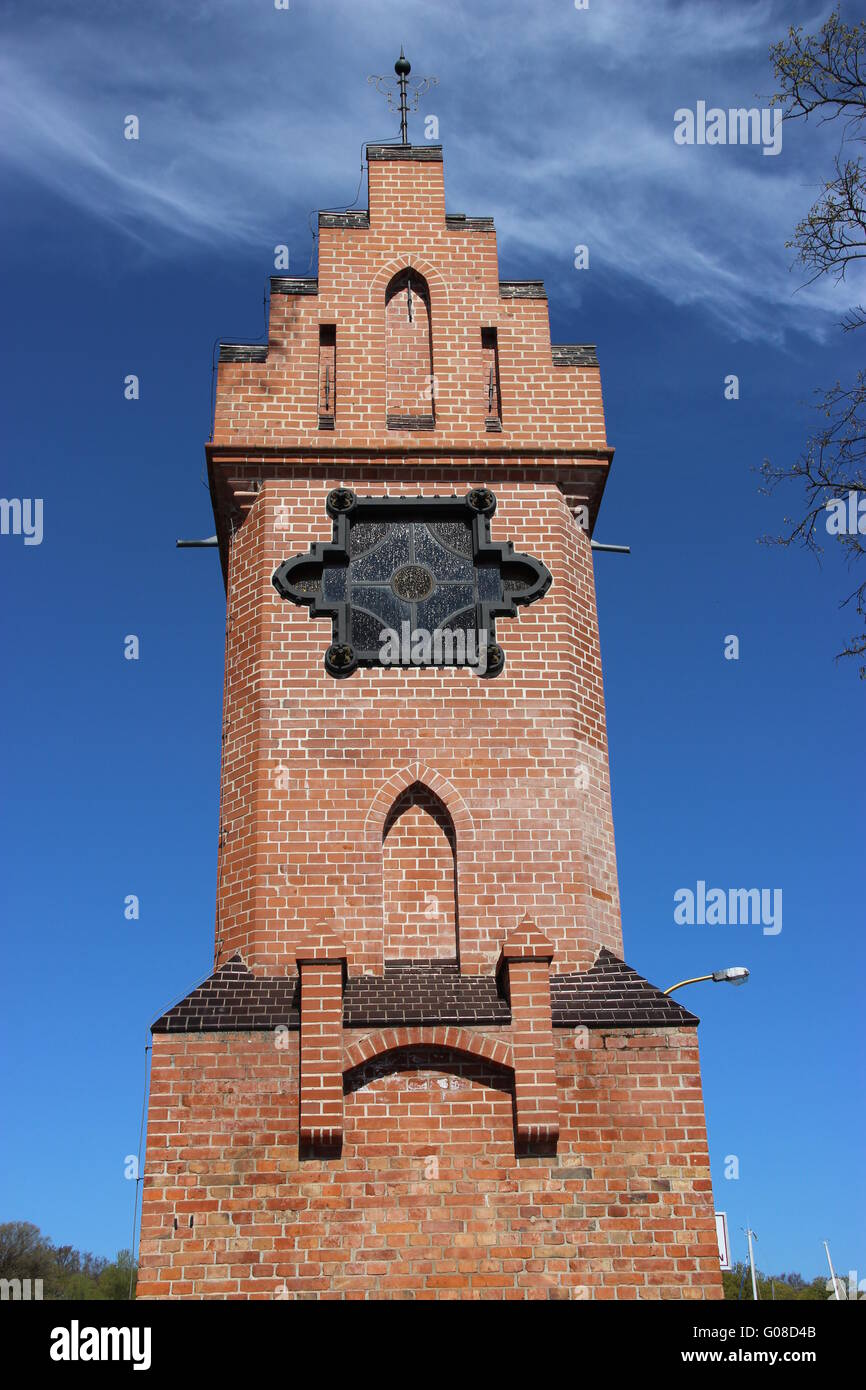 Brick building with tower hi-res stock photography and images - Alamy