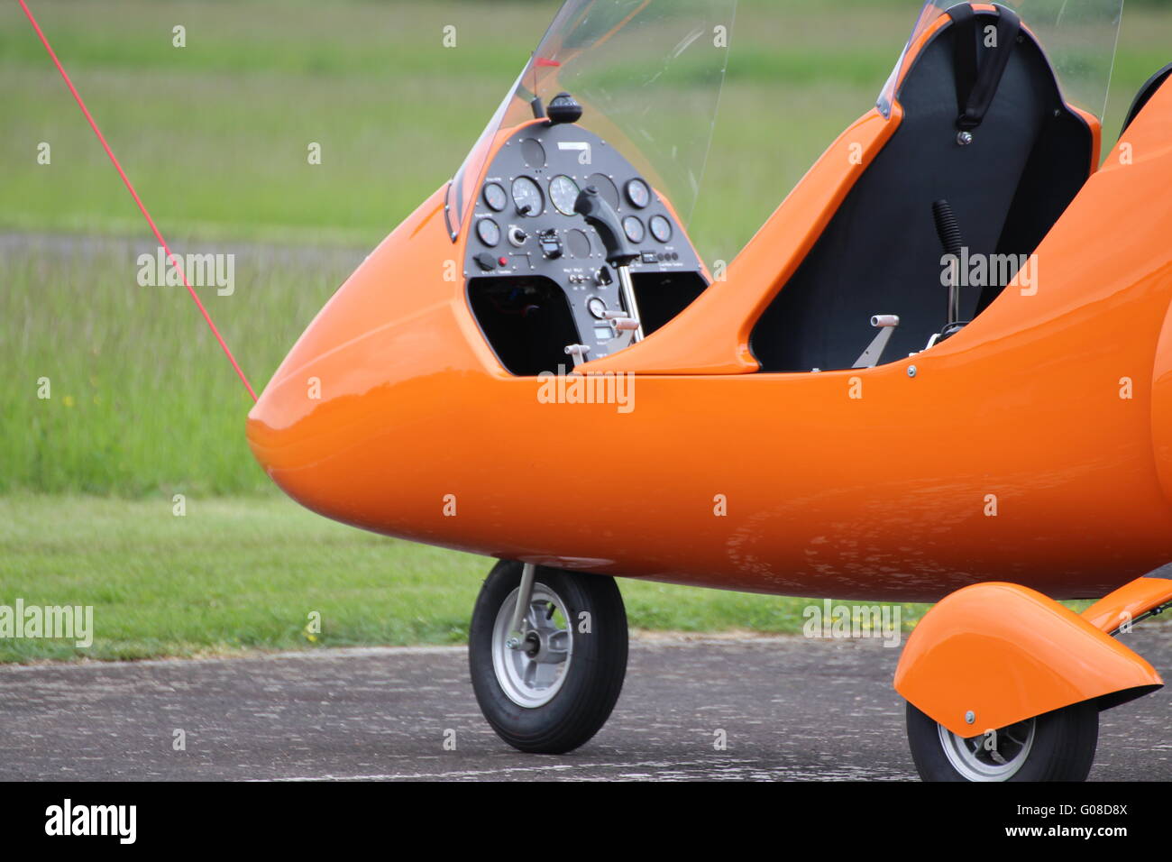 Cockpit of gyrocopter hi-res stock photography and images - Alamy