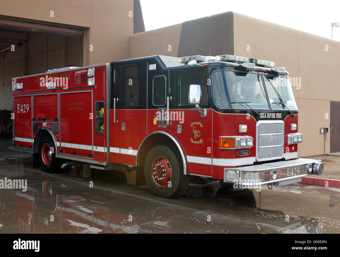 Fire trucks usa hi-res stock photography and images - Alamy