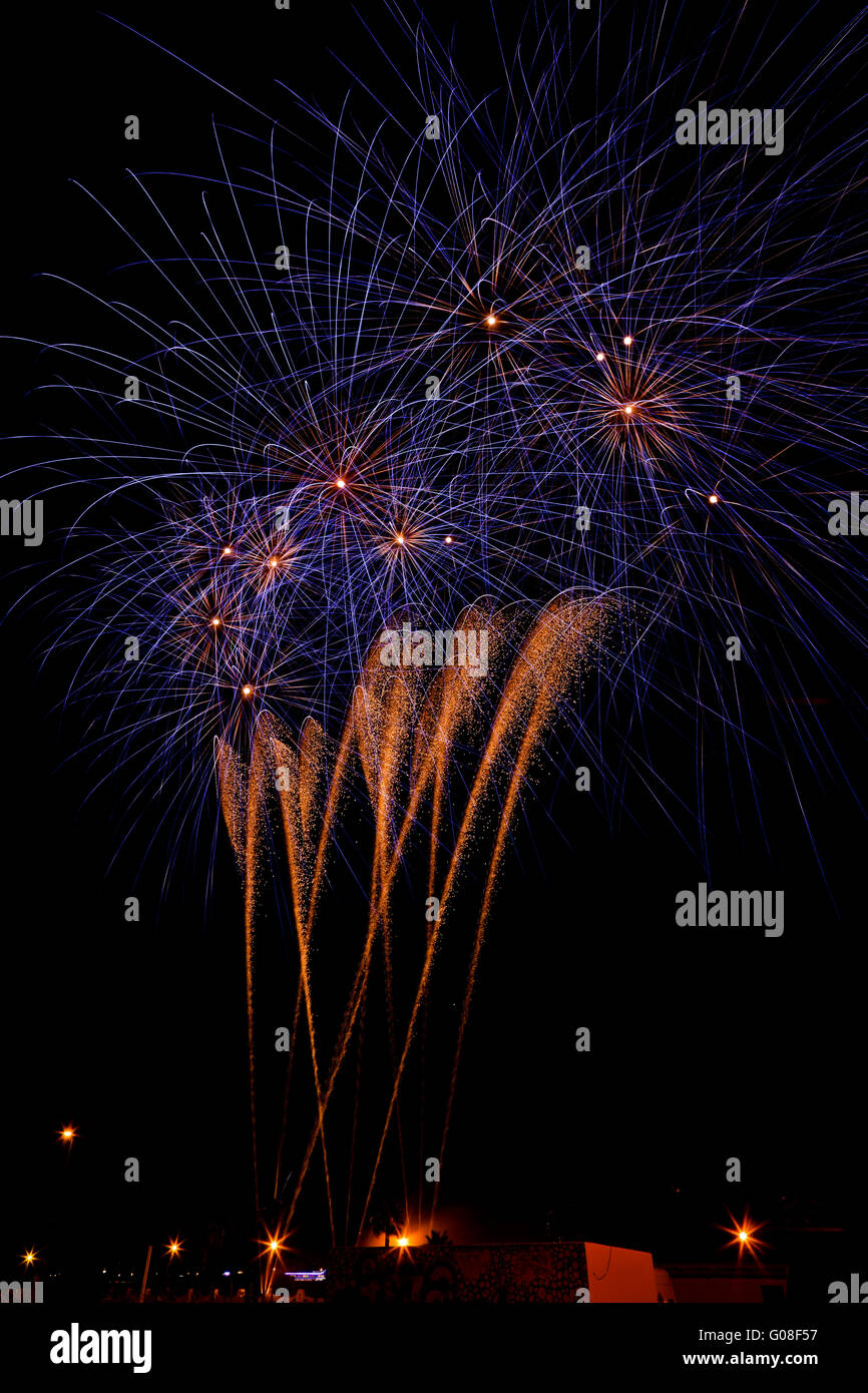 Sky Rocket Fireworks High Resolution Stock Photography and Images - Alamy