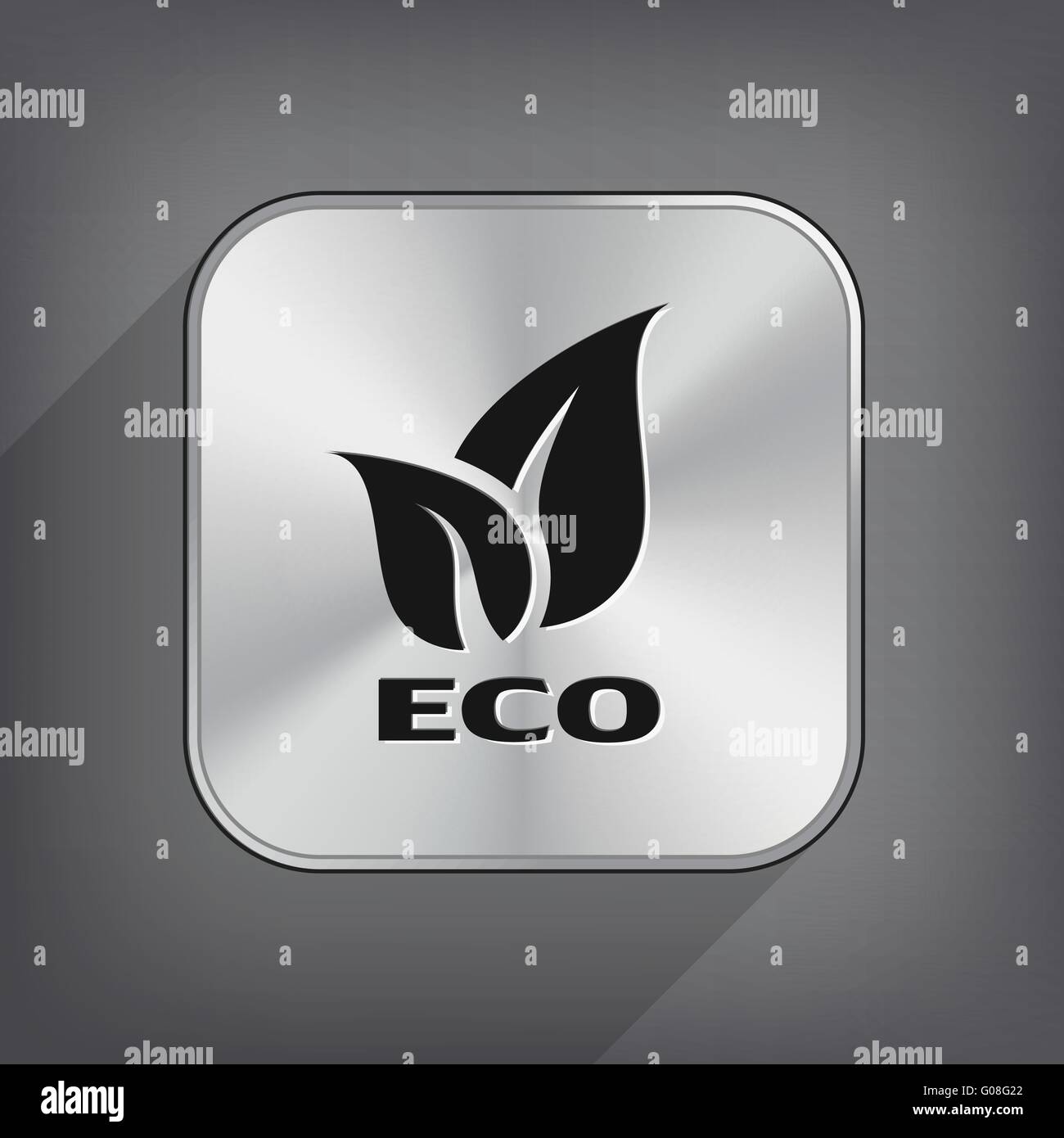 Pictograph of eco. Vector concept illustration for design. Eps 10 Stock ...