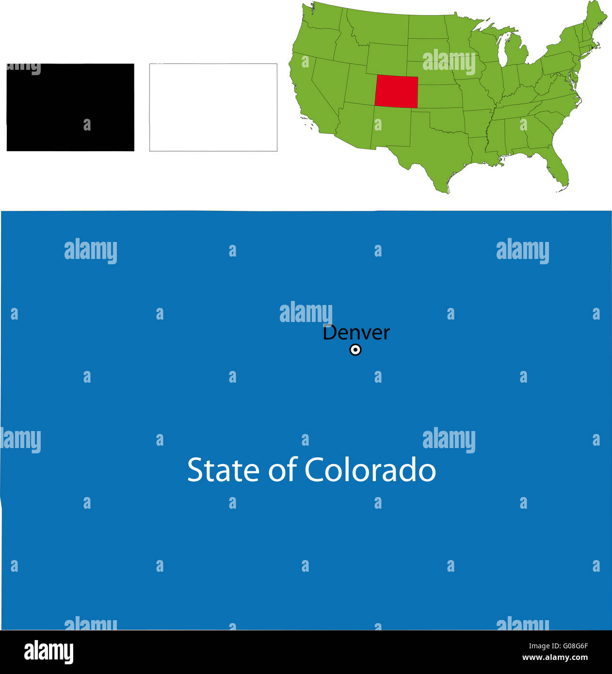 High resolution map usa hi-res stock photography and images - Alamy