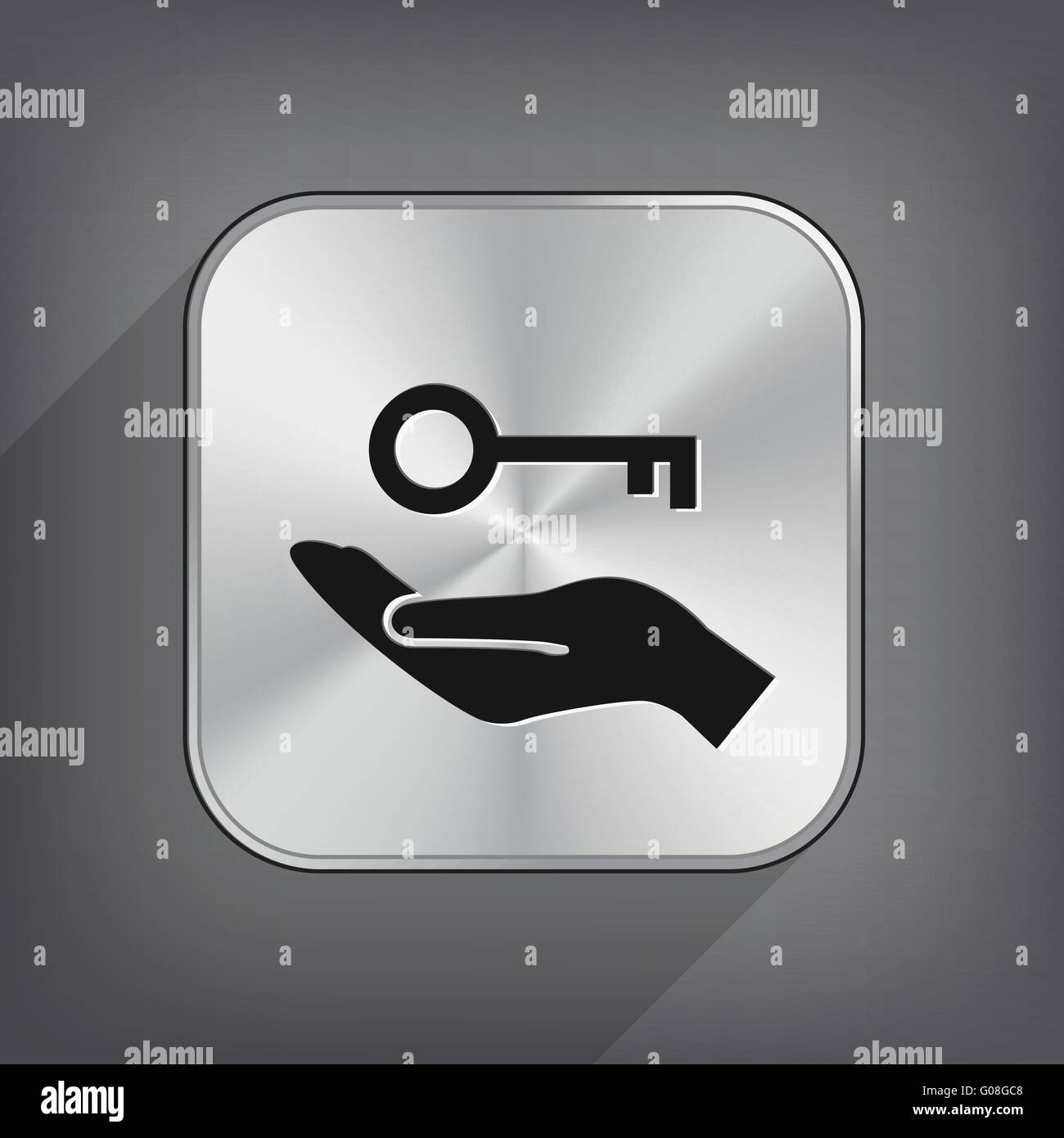 Pictograph of key. Vector concept illustration for design. Eps 10 Stock ...