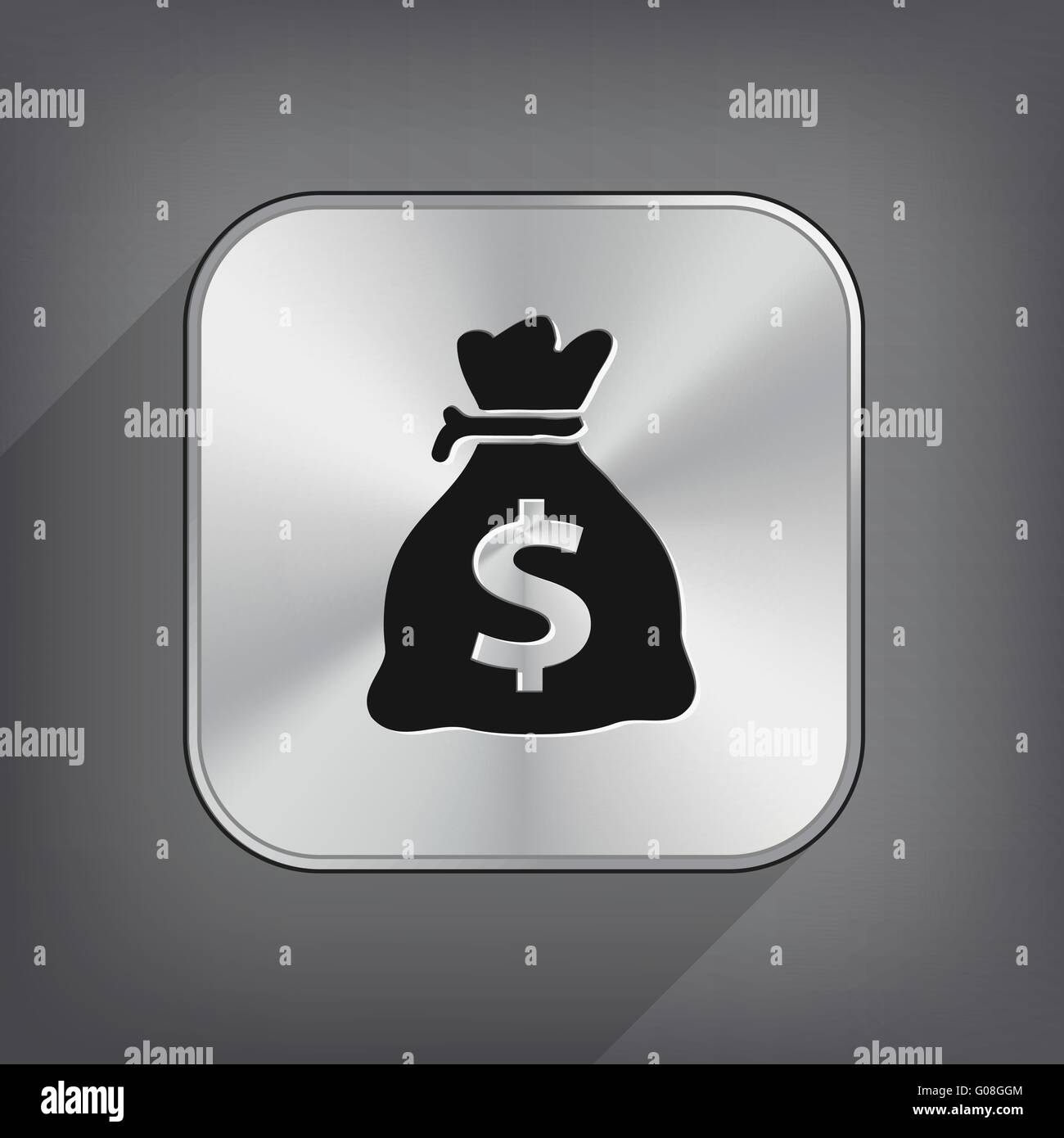 Pictograph of money. Vector concept illustration for design. Eps 10 ...