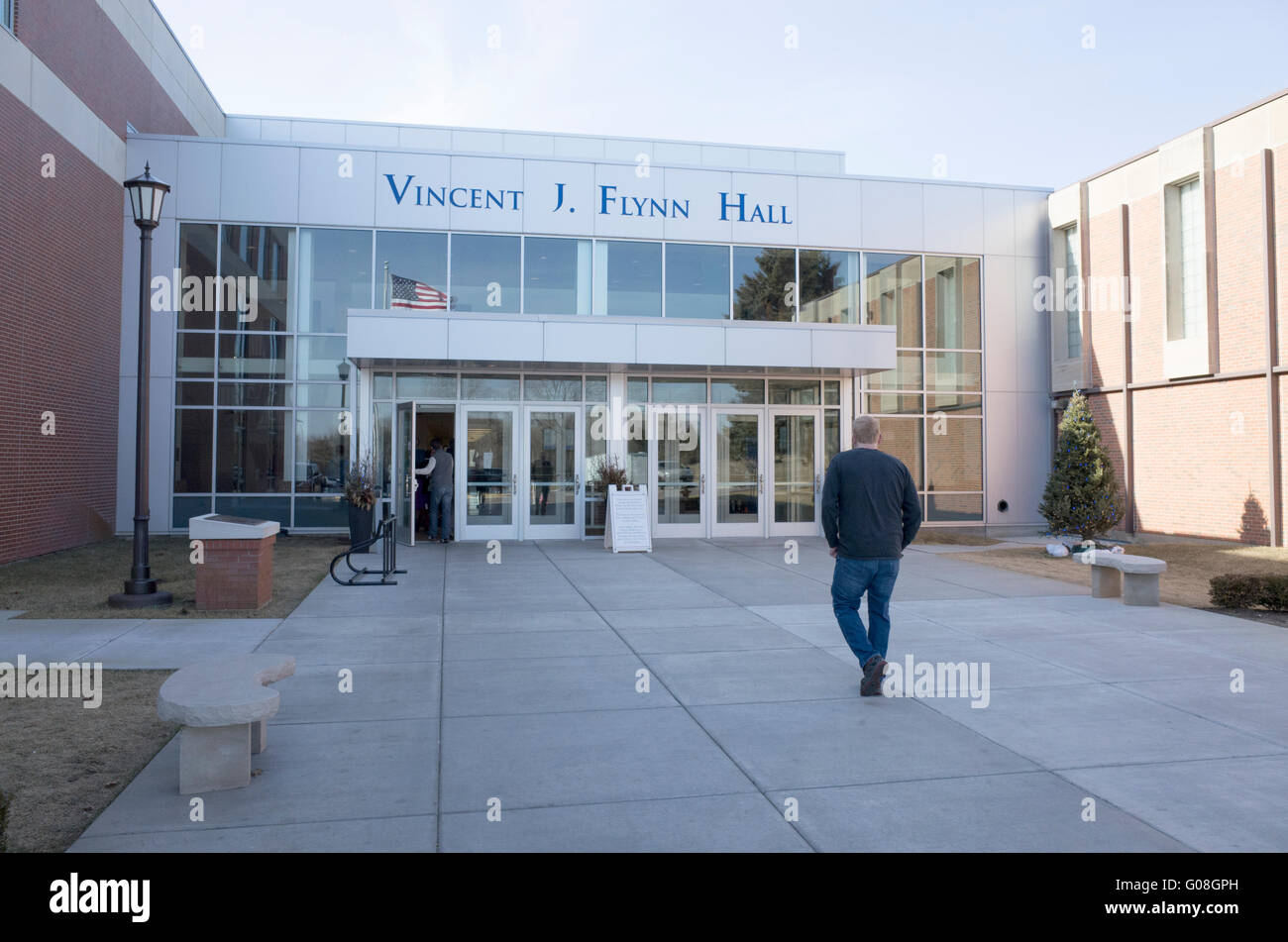 Saint Thomas Academy's Vincent J. Flynn Hall housing sports, arts and ...
