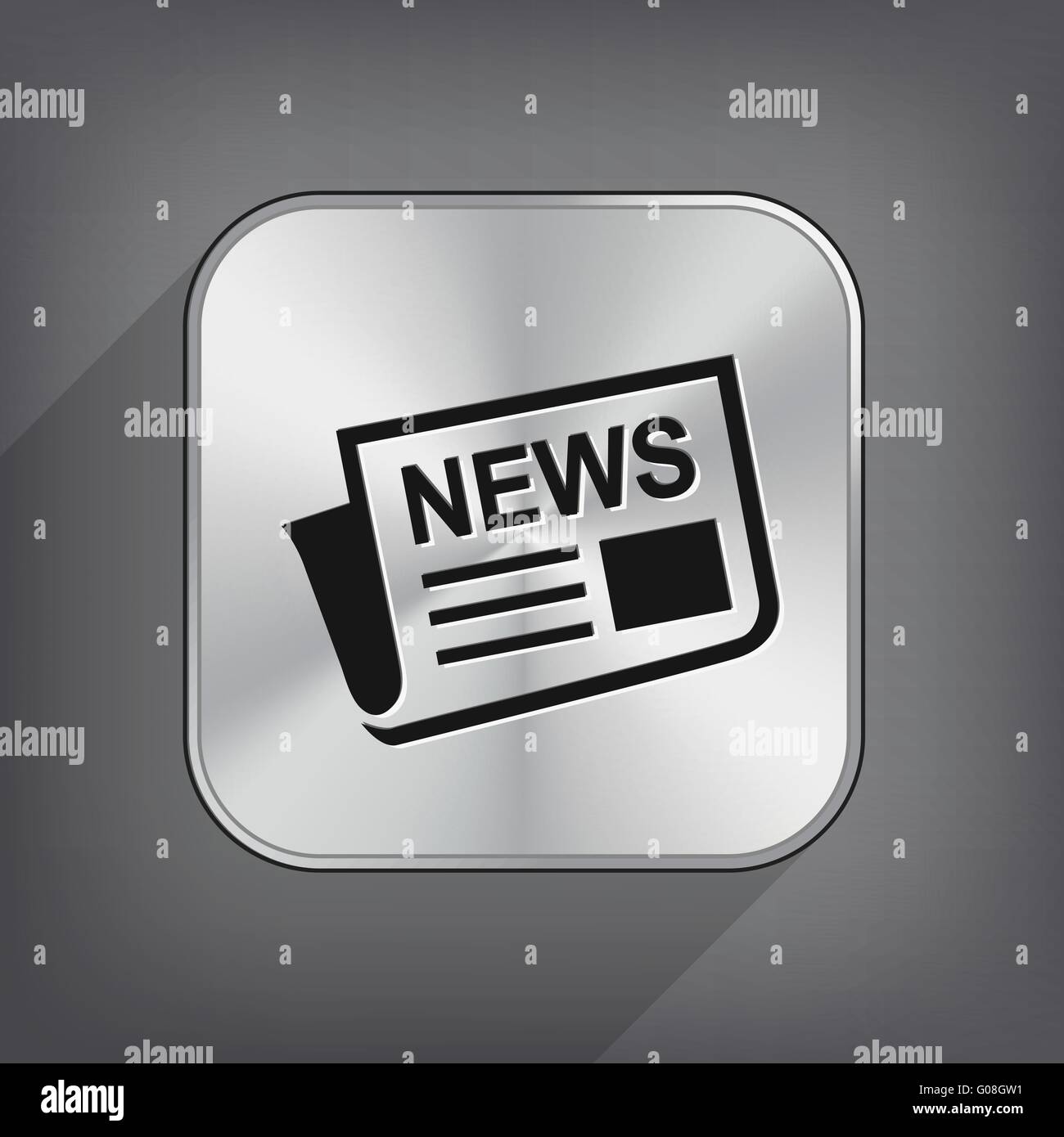 News icon. Vector concept illustration for design. Eps 10 Stock Vector ...