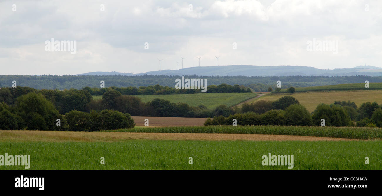 Landscape in Germany Stock Photo - Alamy