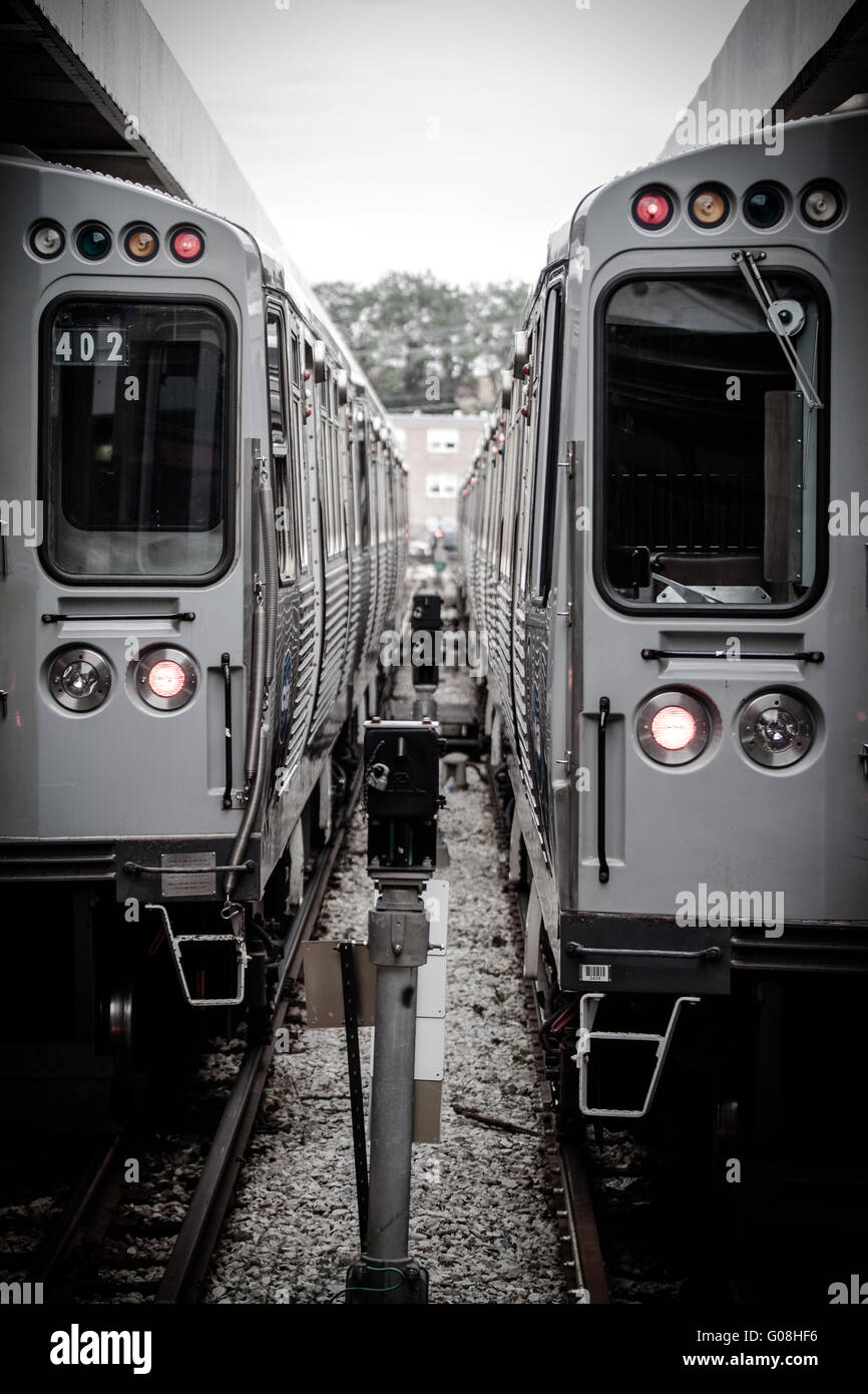 Chicago Subway High Resolution Stock Photography and Images - Alamy