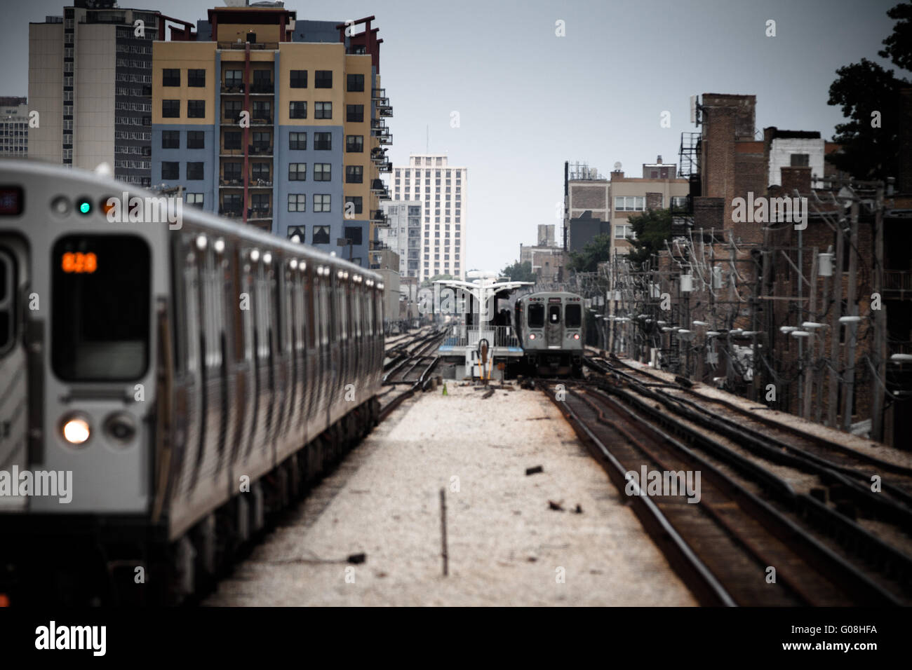 Chicago subway hi-res stock photography and images - Alamy