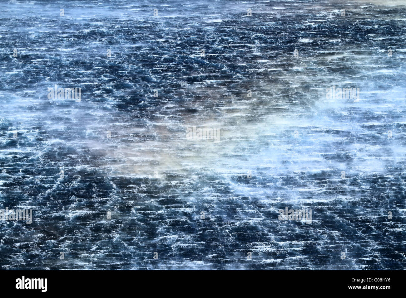 Raging sea with furious waves and fierce wind Stock Photo - Alamy