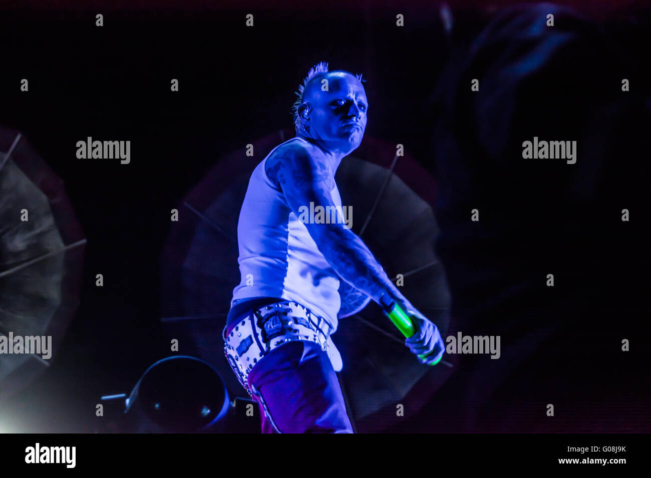 The prodigy U.K electronic music band ending with a concert, the music ...