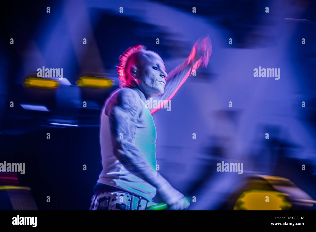 The prodigy U.K electronic music band ending with a concert, the music ...