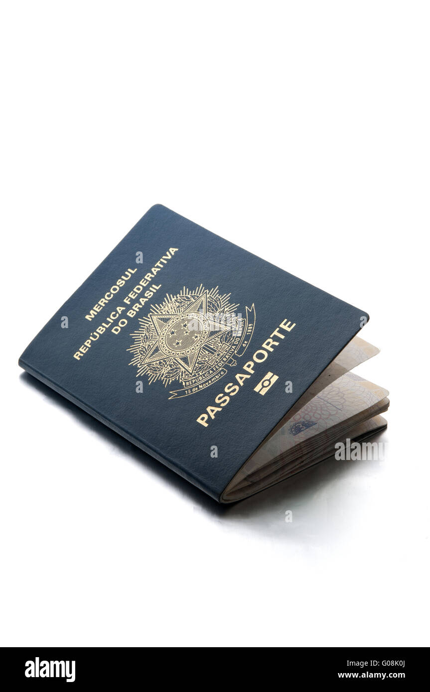 Brazilian ordinary passport hi-res stock photography and images - Alamy