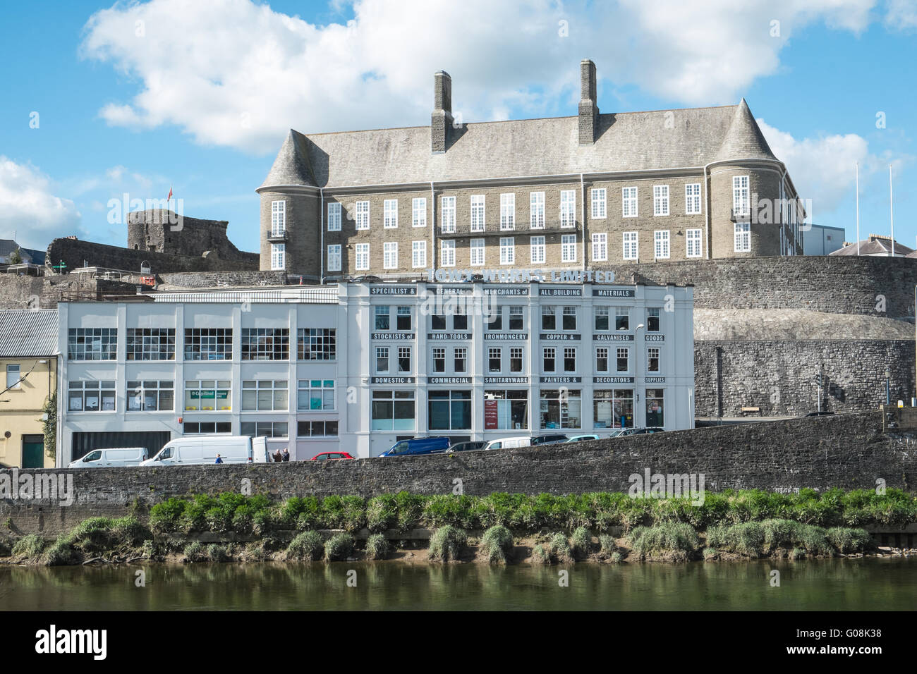Carmarthenshire county council building hi-res stock photography and ...