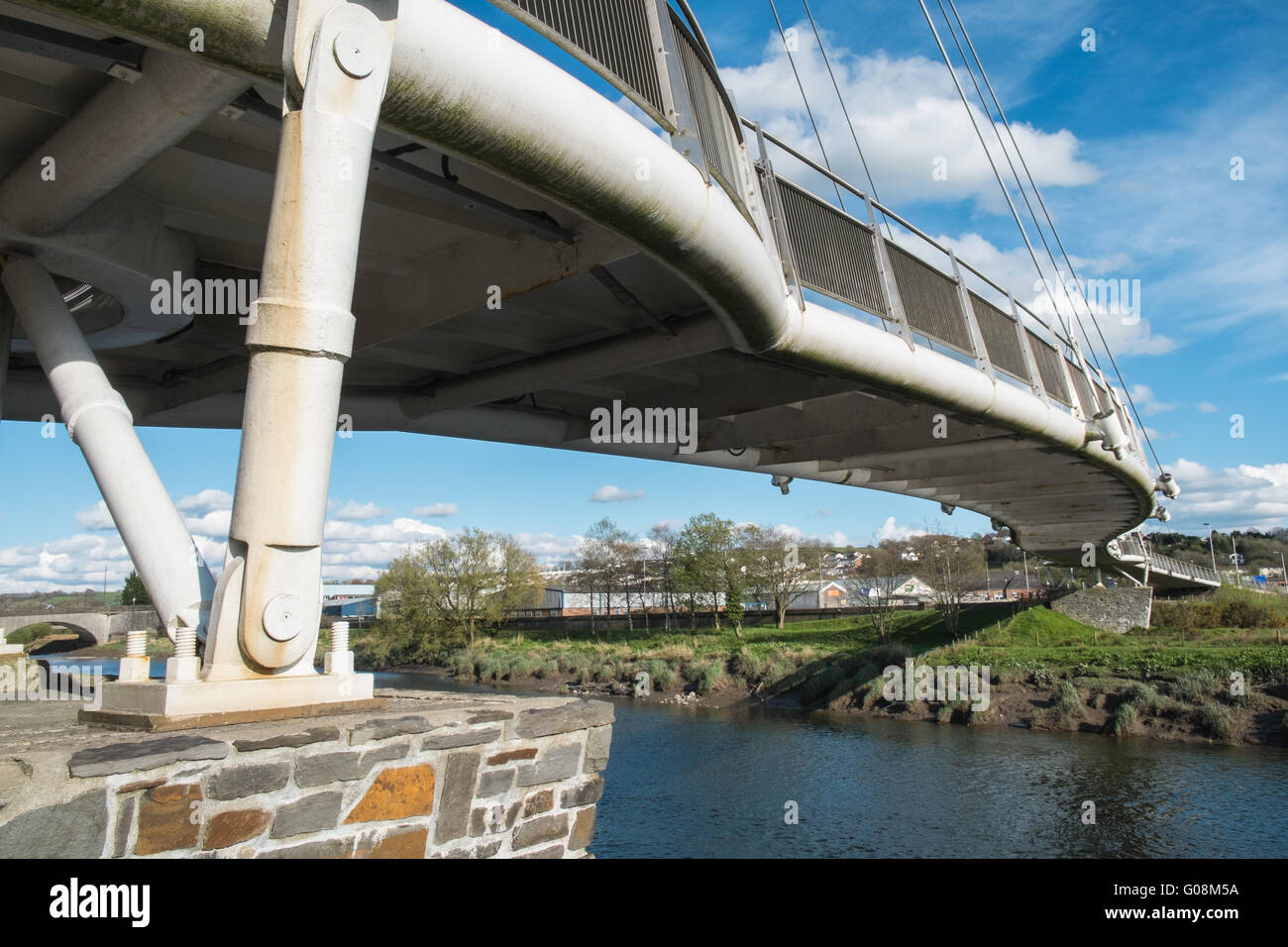 Carmarthen bridge hi-res stock photography and images - Alamy