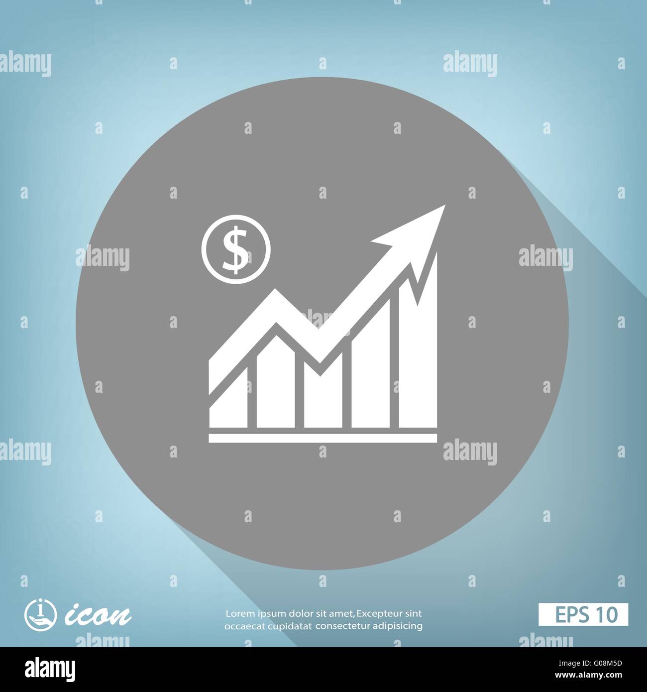 Pictograph of graph Stock Vector Image & Art - Alamy