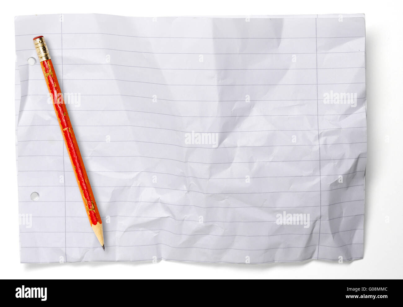 Crumpled Letter High Resolution Stock Photography and Images - Alamy