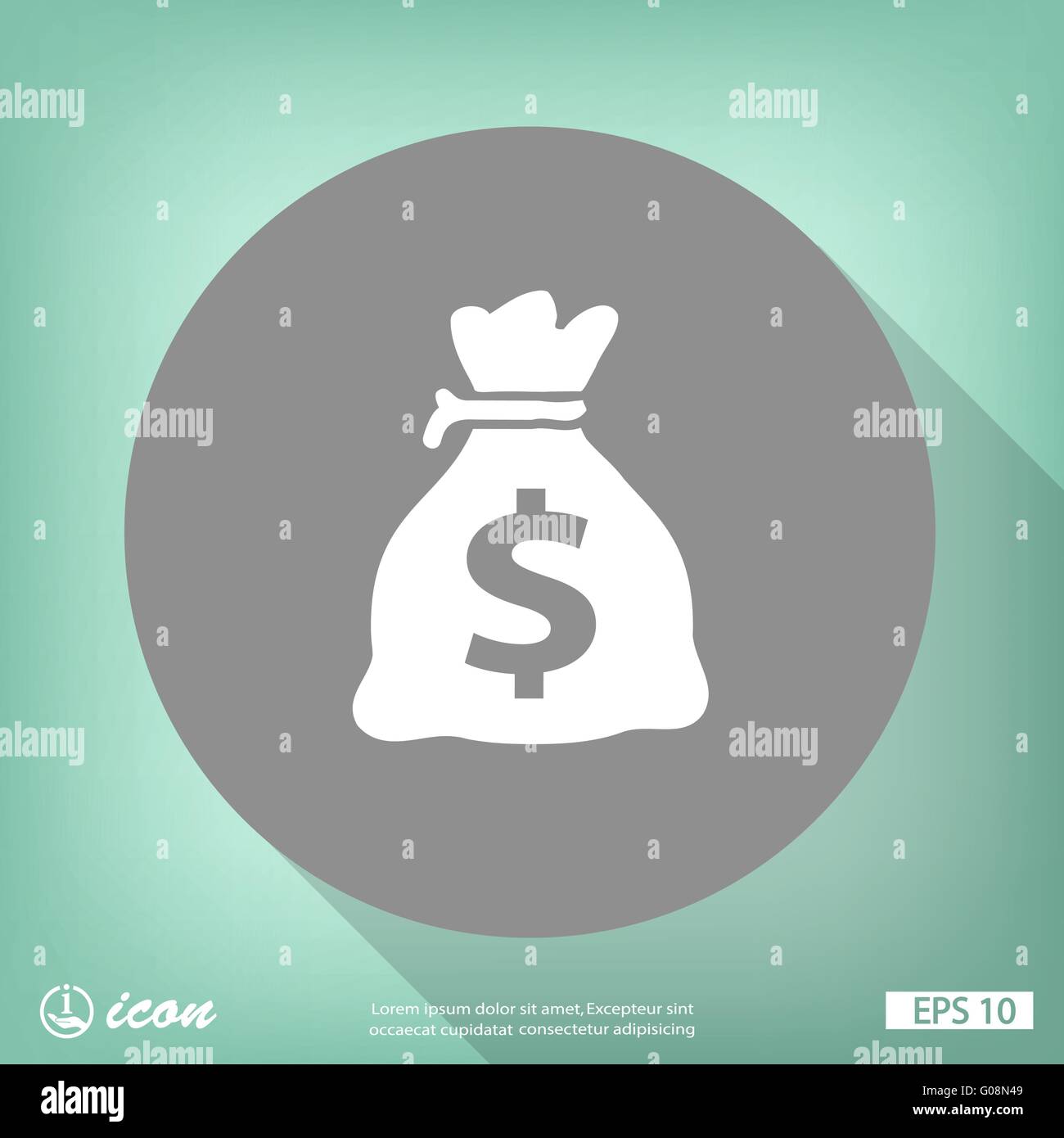 Pictograph of money Stock Vector Image & Art - Alamy