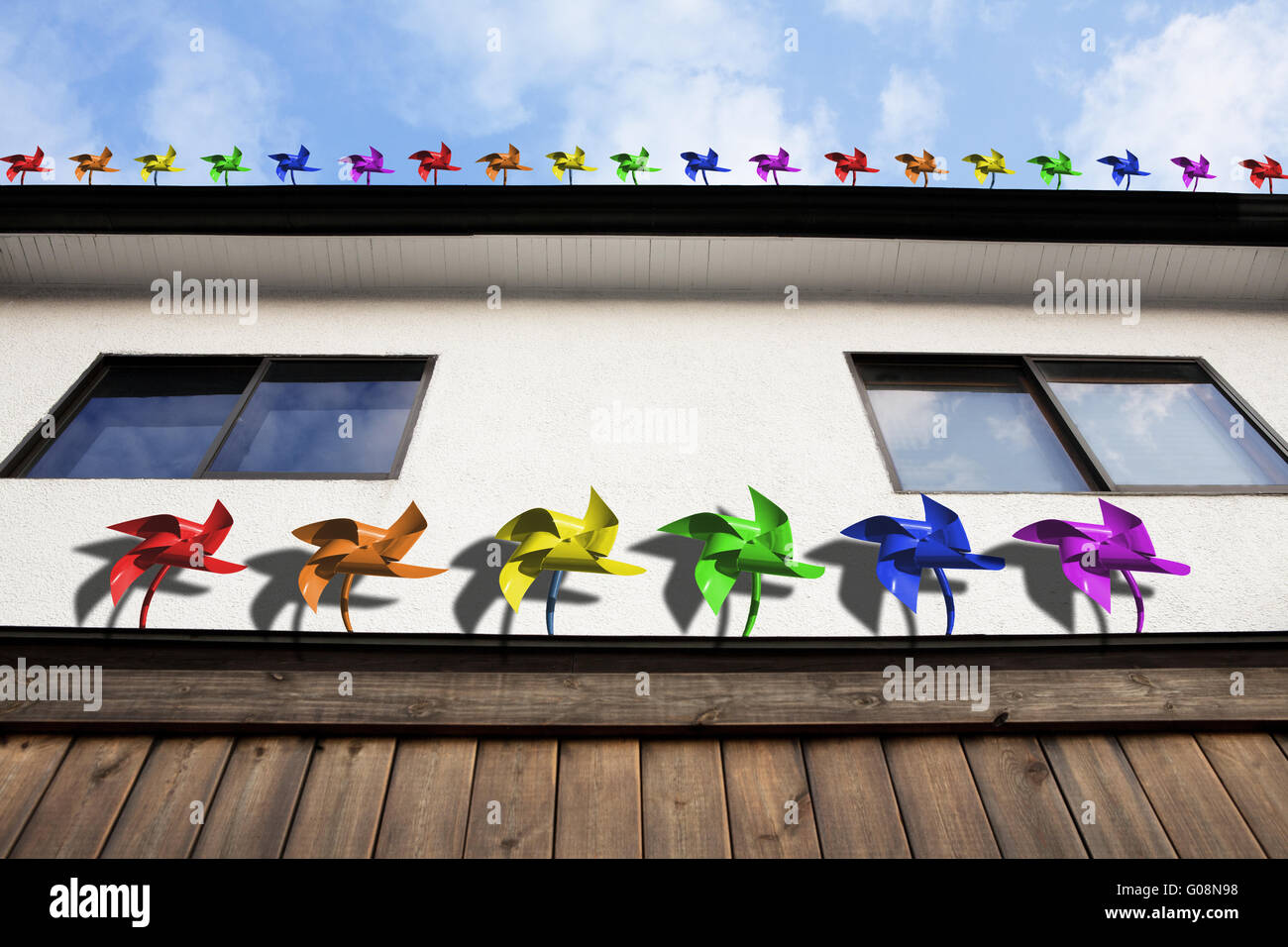 Pinwheels in nature hi-res stock photography and images - Alamy