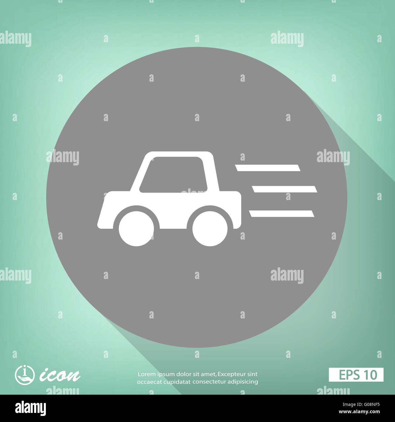 Pictograph of car Stock Vector Image & Art - Alamy
