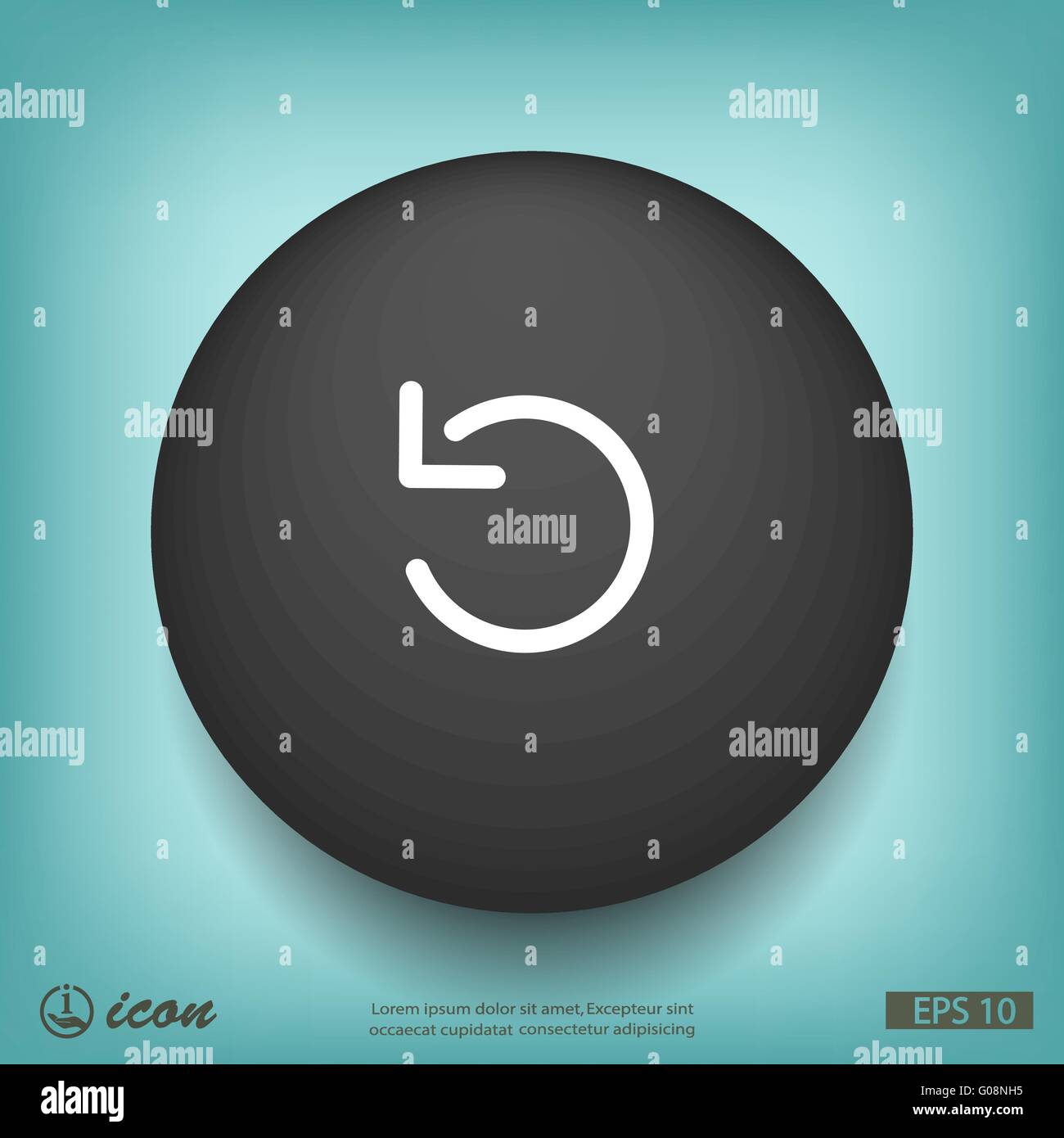 Pictograph of refresh Stock Vector Image & Art - Alamy