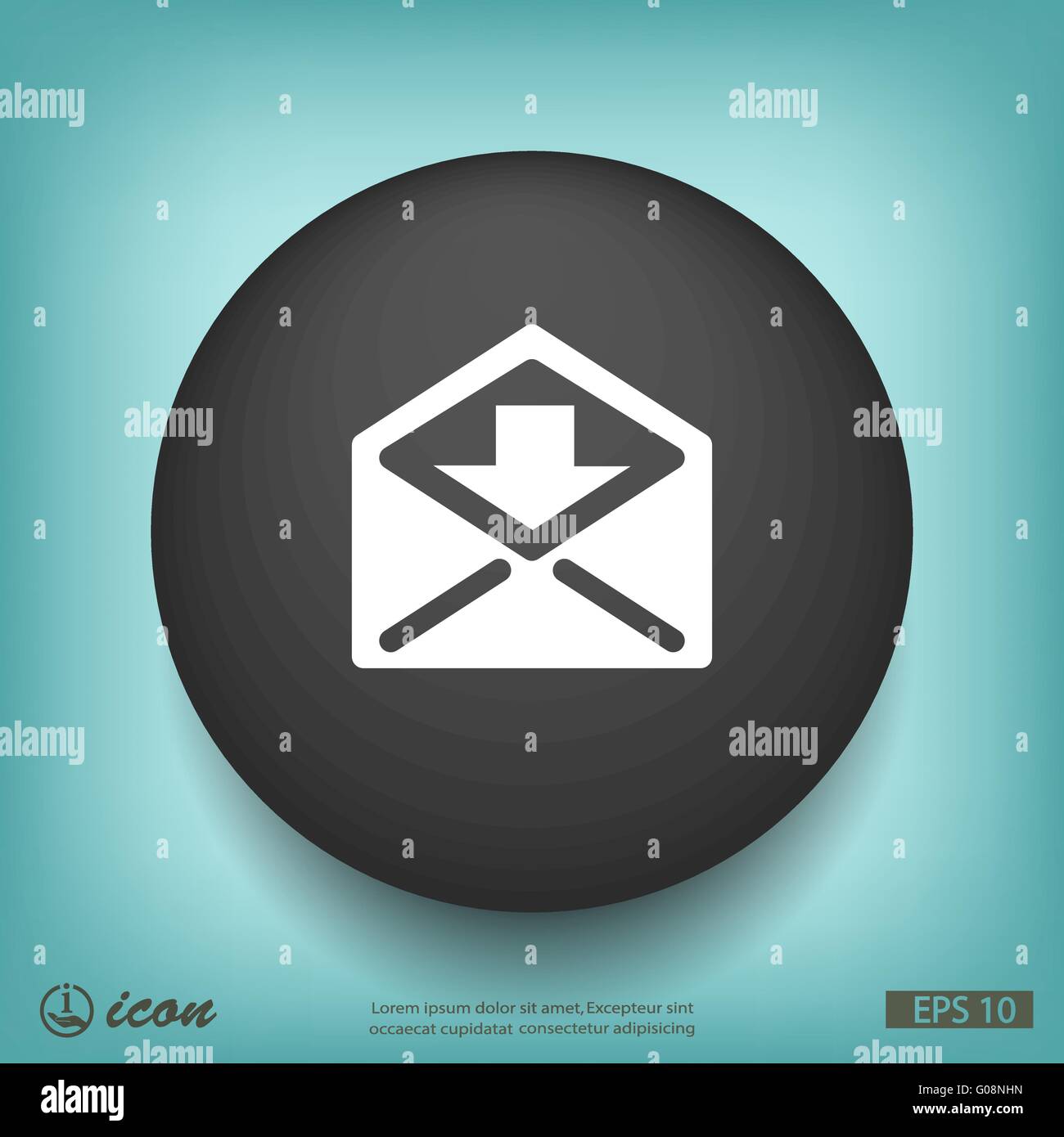 Pictograph of mail Stock Vector Image & Art - Alamy