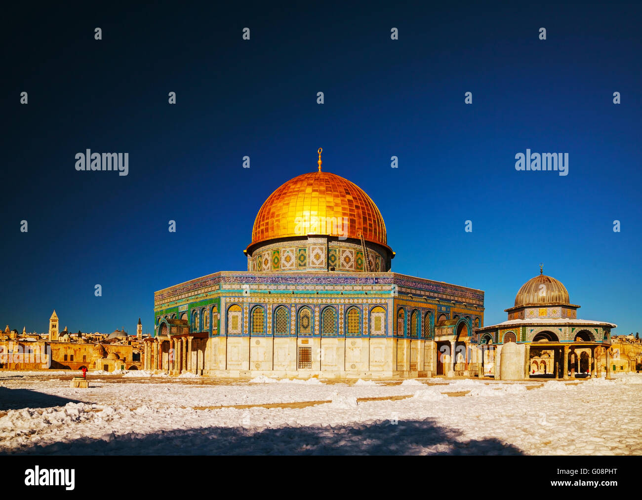 Dome of the Rock mosque in Jerusalem, Israel Stock Photo - Alamy