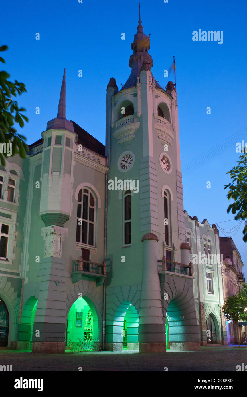 Mukachevo panorama cityscape ukraine hi-res stock photography and ...