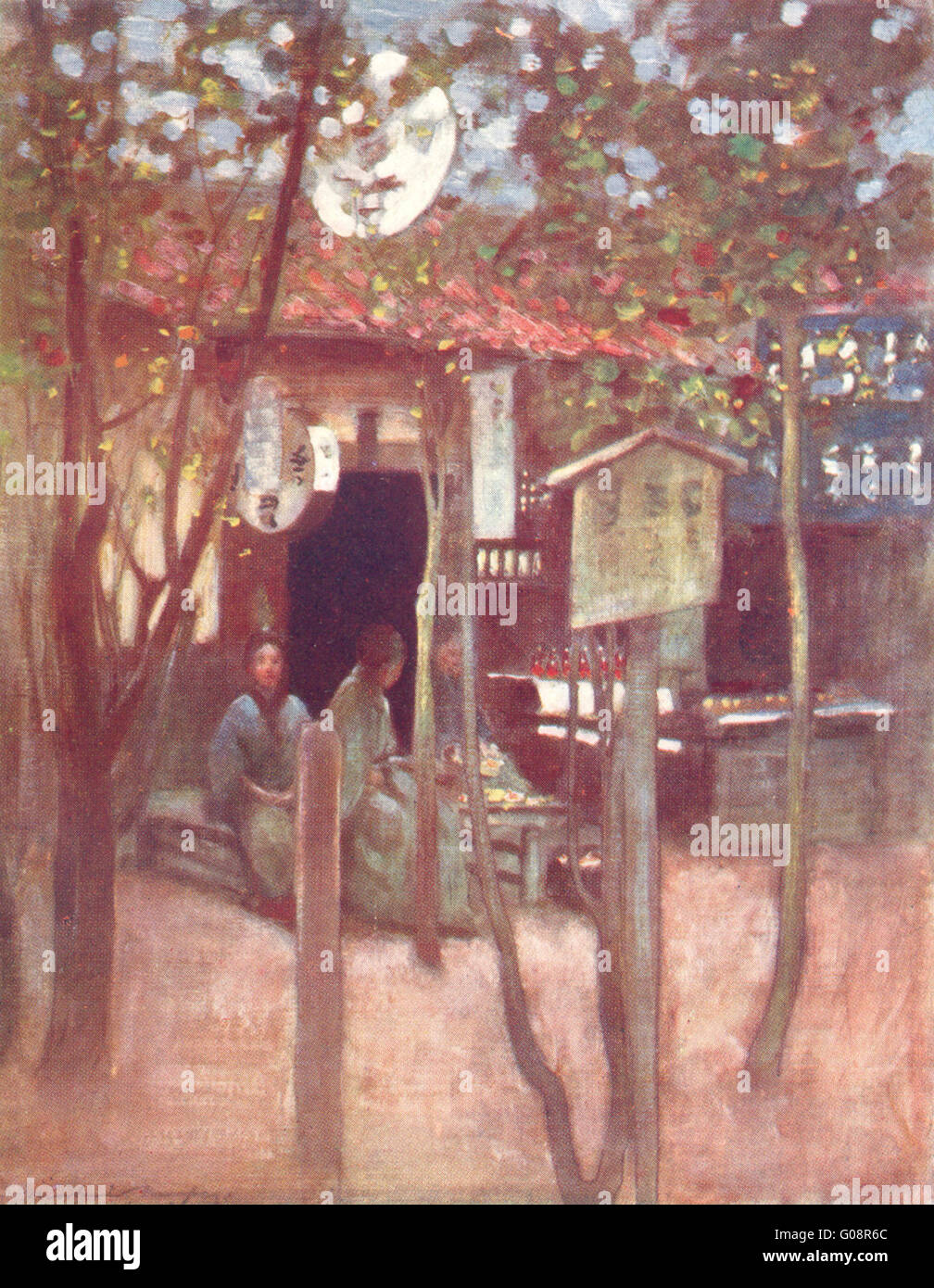 Japan flower print hi-res stock photography and images - Alamy