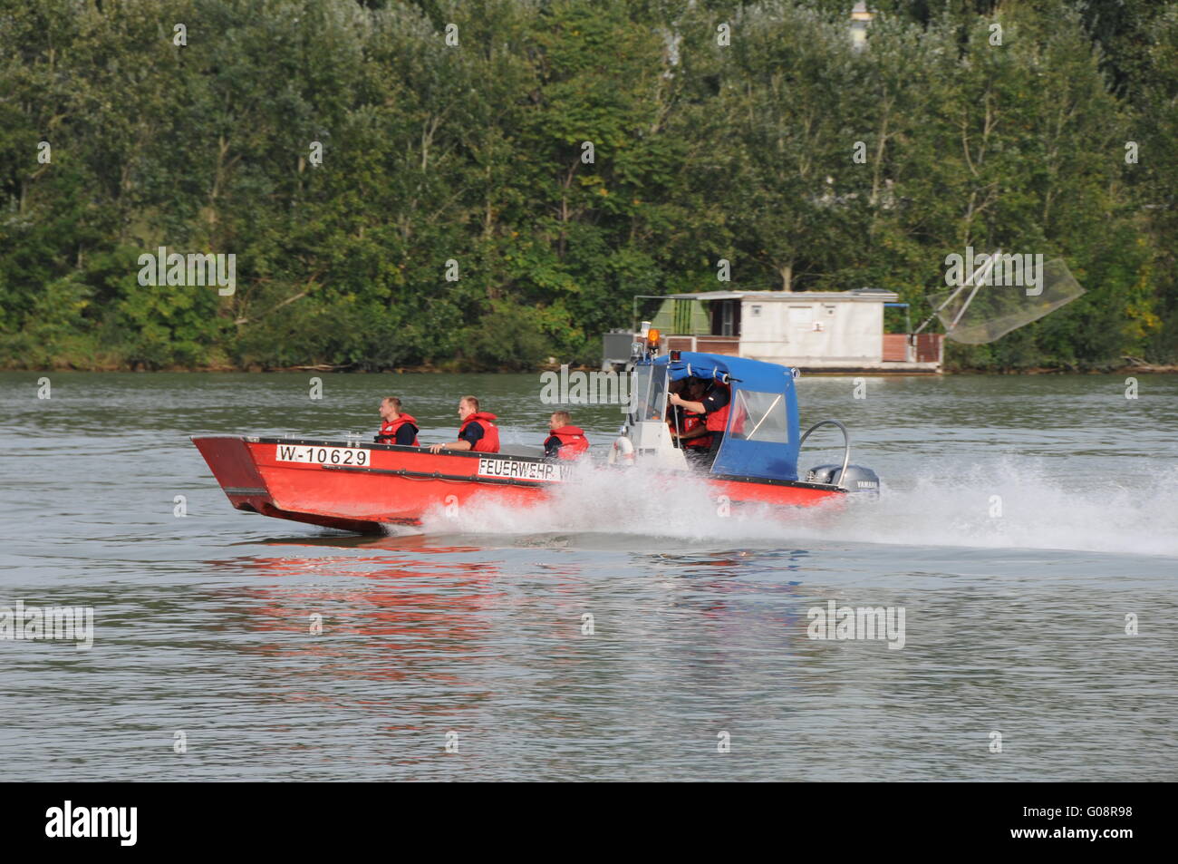 Fire Brigades Boat High Resolution Stock Photography and Images - Alamy