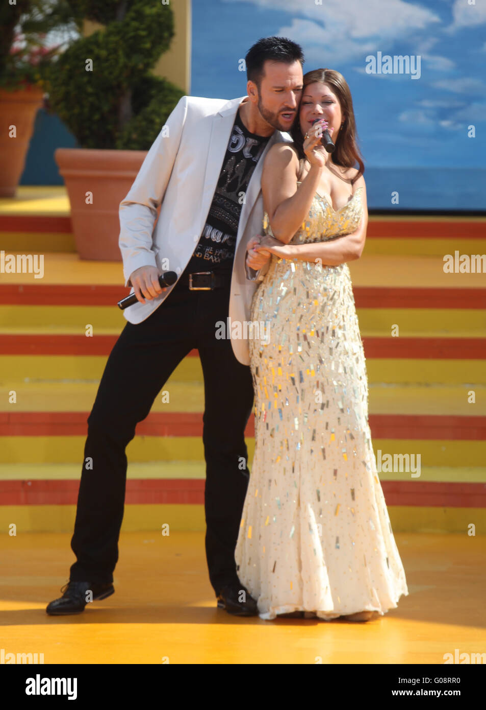 Singer micheal wendler singer anika hi-res stock photography and images ...