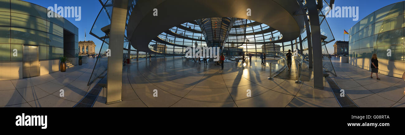 Glass dome top view hi-res stock photography and images - Alamy