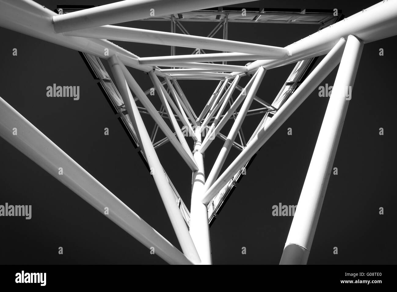 Abstract steel structure wallpaper hi-res stock photography and images ...