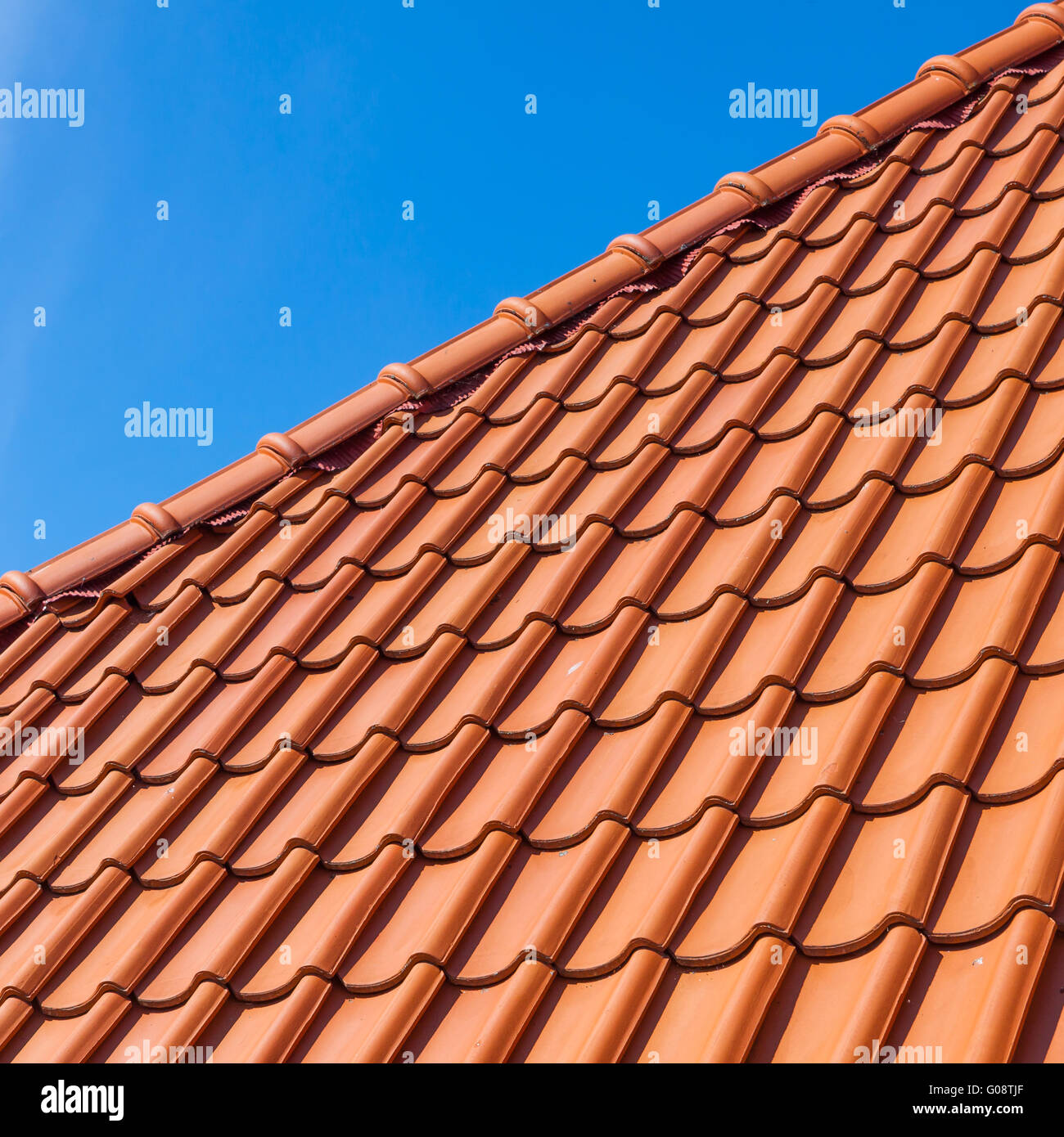 roof tile pattern Stock Photo - Alamy