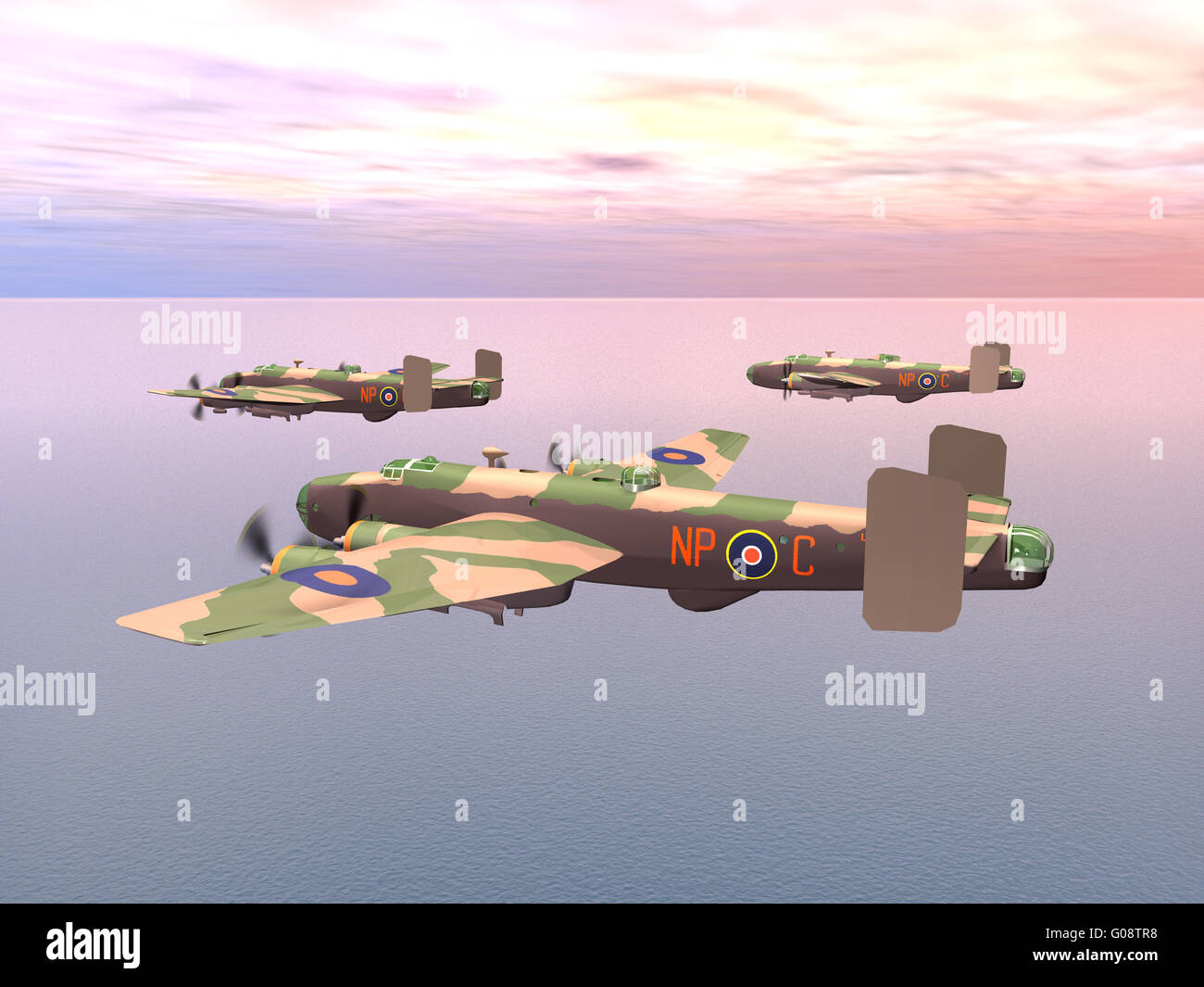 Halifax bomber ww2 hi-res stock photography and images - Alamy