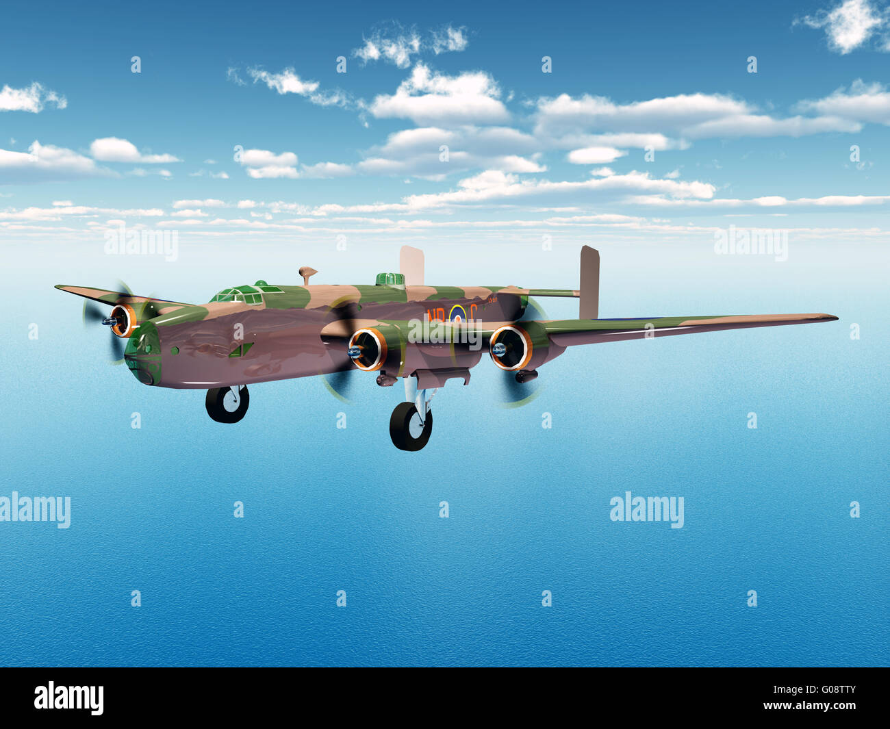 Halifax bomber ww2 hi-res stock photography and images - Alamy