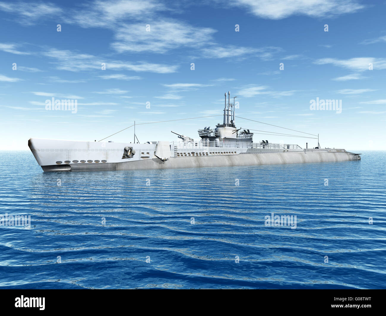 Submarine USS Trigger Stock Photo - Alamy
