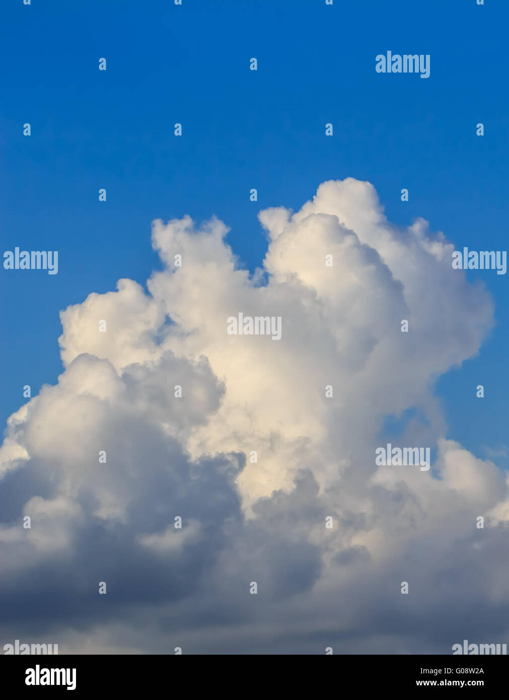 Thick Cloud in Blue Sky before Raining Stock Photo - Alamy