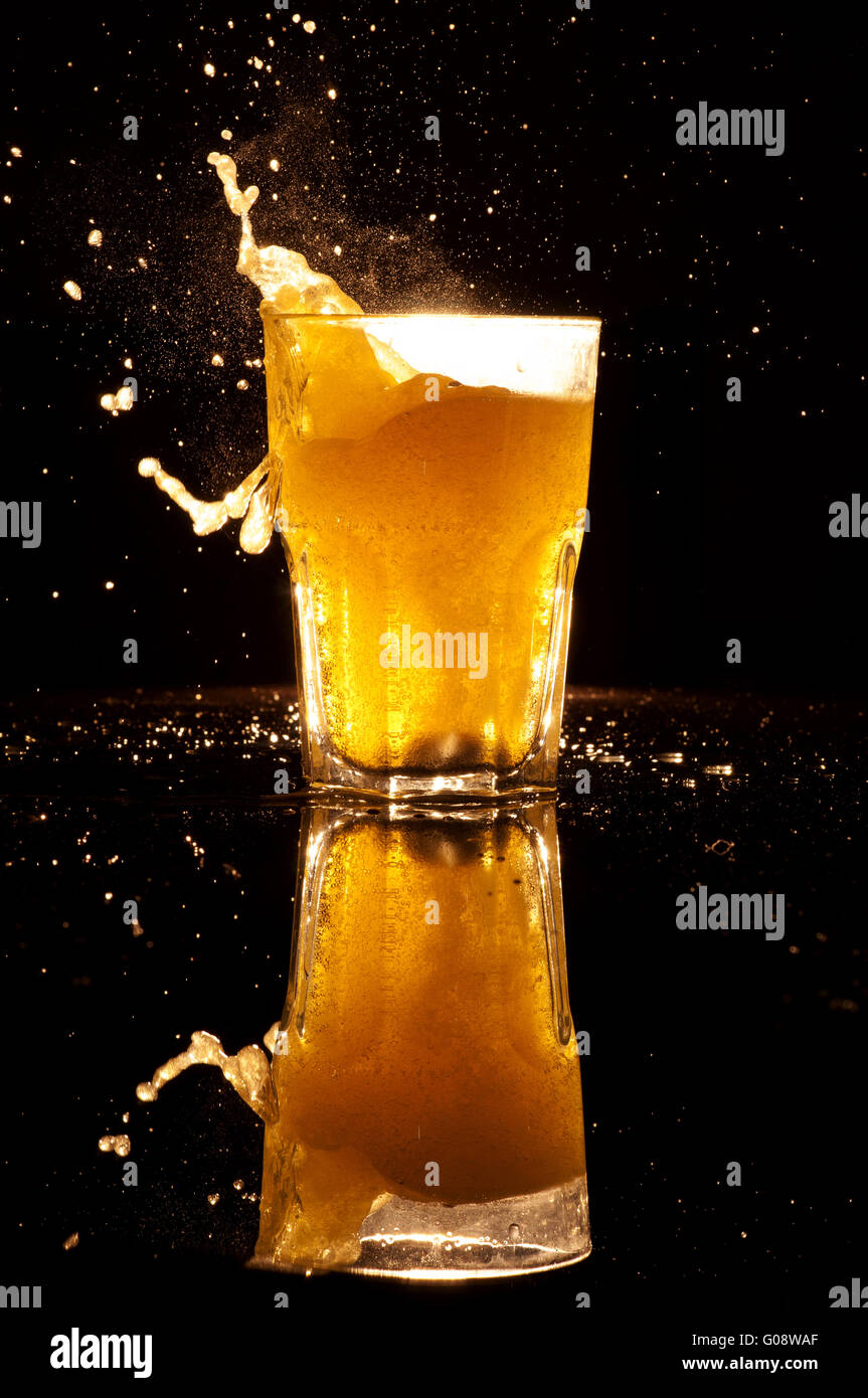 Splash of Vitamin C Stock Photo - Alamy