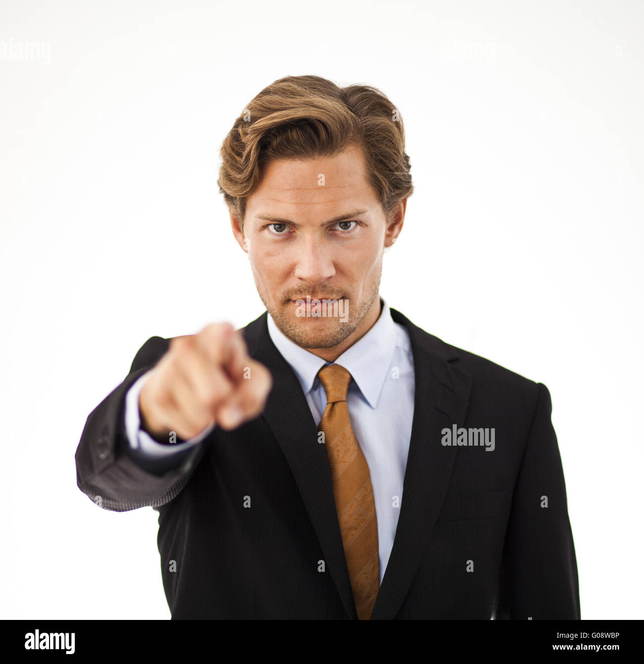 Young Businessman Pointing at the Camera Stock Photo - Alamy Young Businessman Pointing at the Camera Stock Photo - Alamy