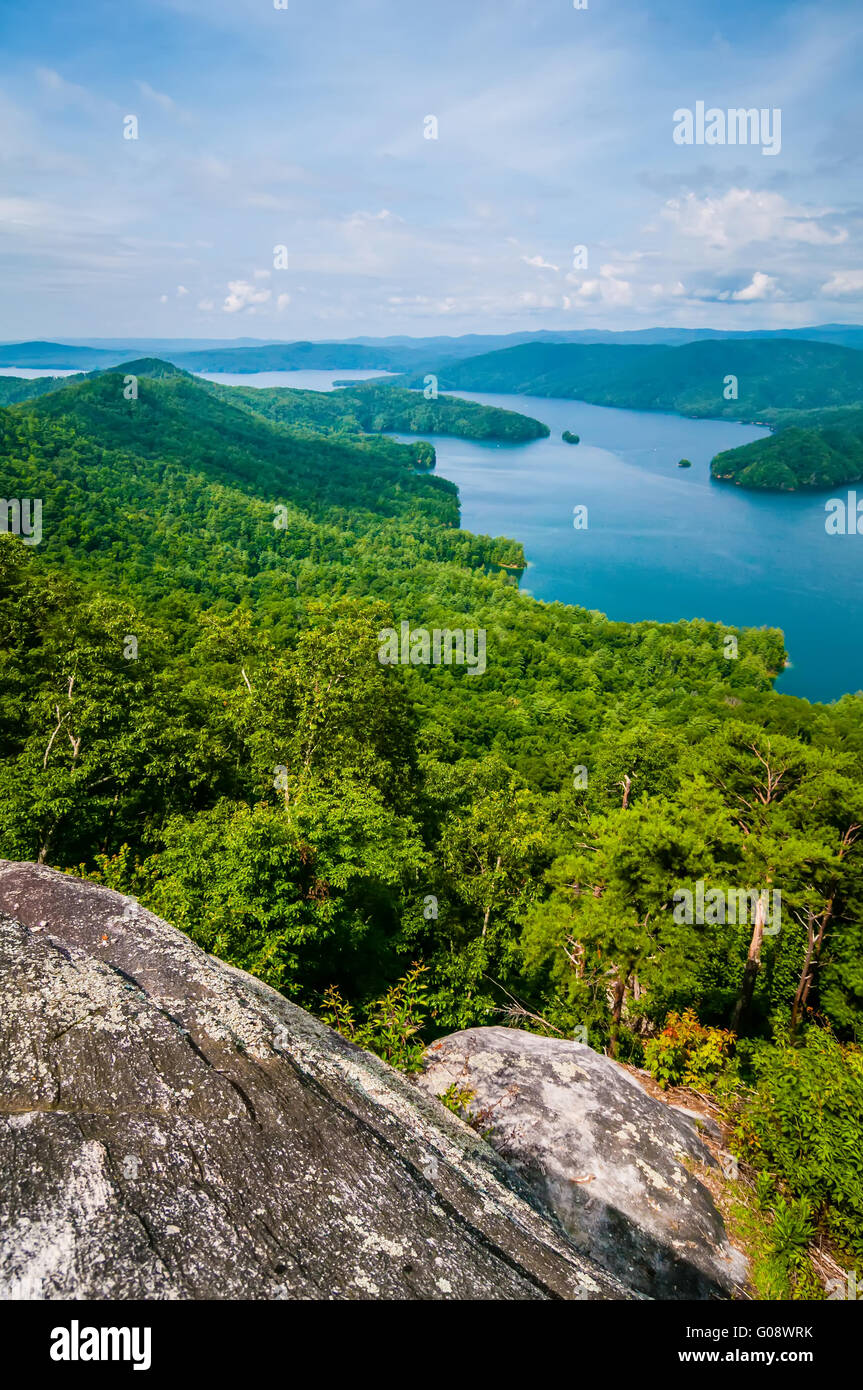 South Carolina Lake Jocassee Gorges Upstate Mountain Stock Photo - Alamy