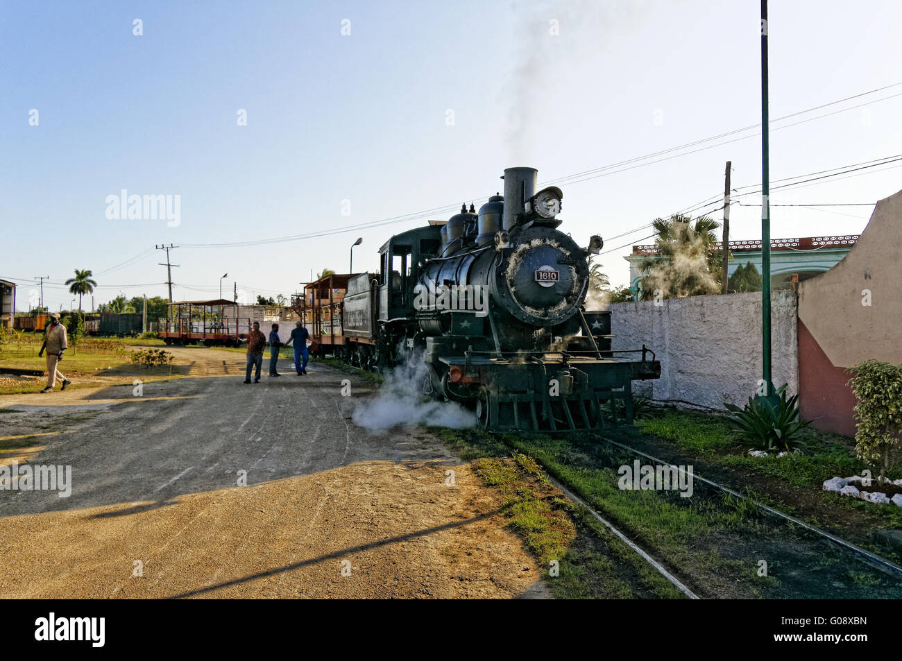 Railway steam locomotive railroad cuba hi-res stock photography and ...