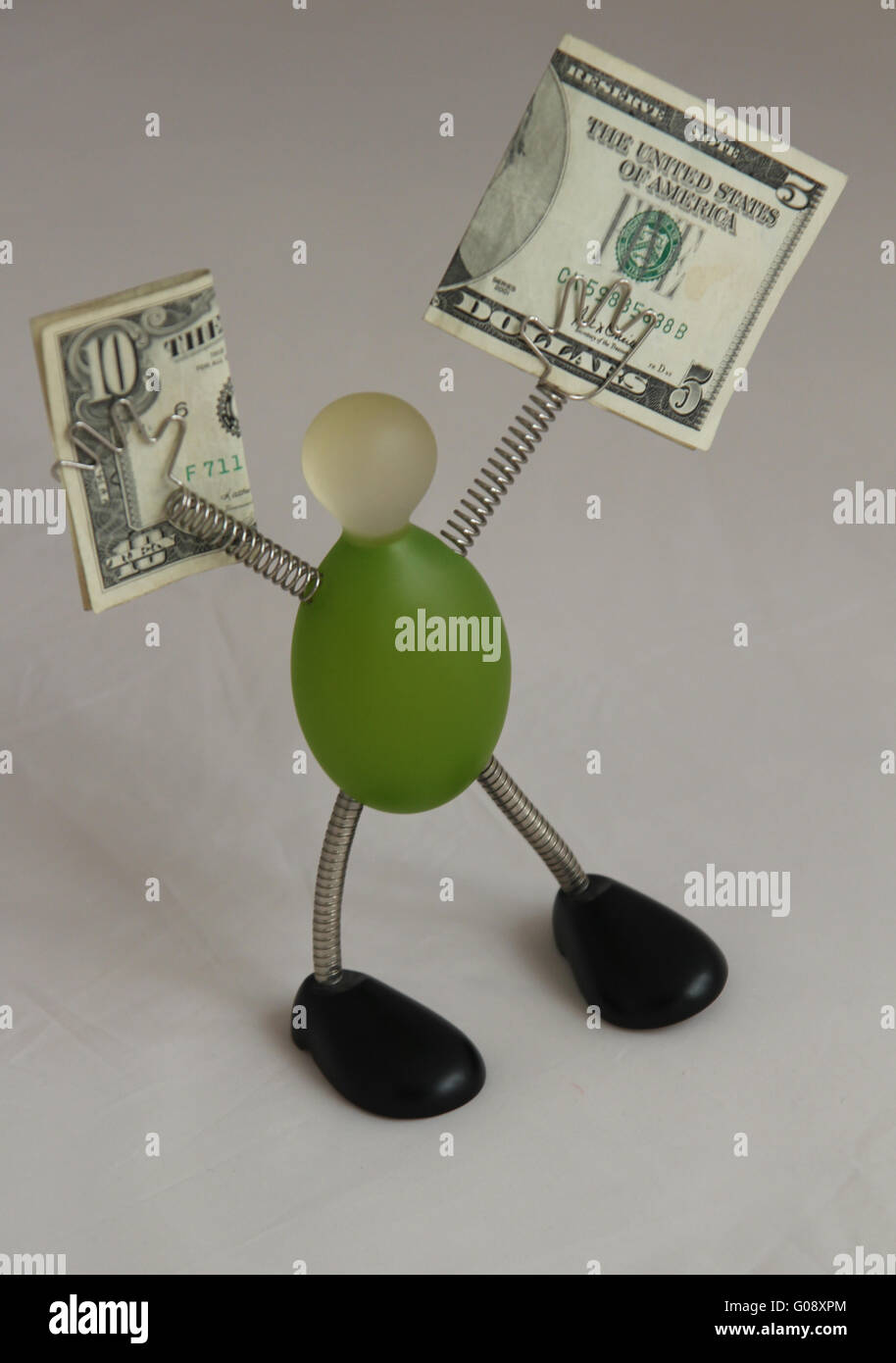 Men with money Stock Photo - Alamy