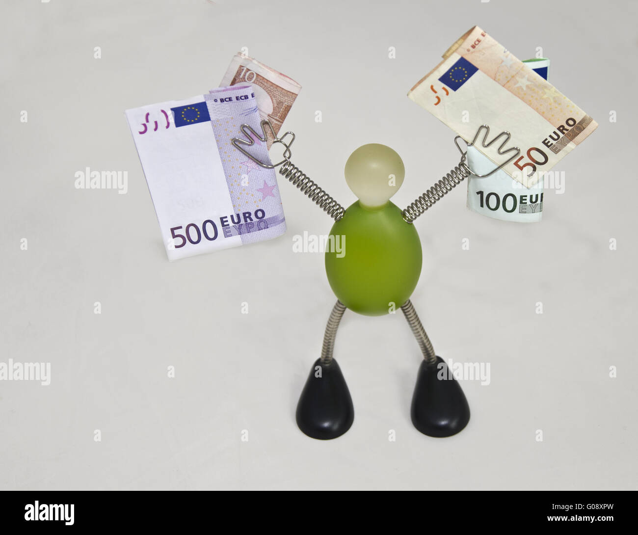 Men with money Stock Photo - Alamy