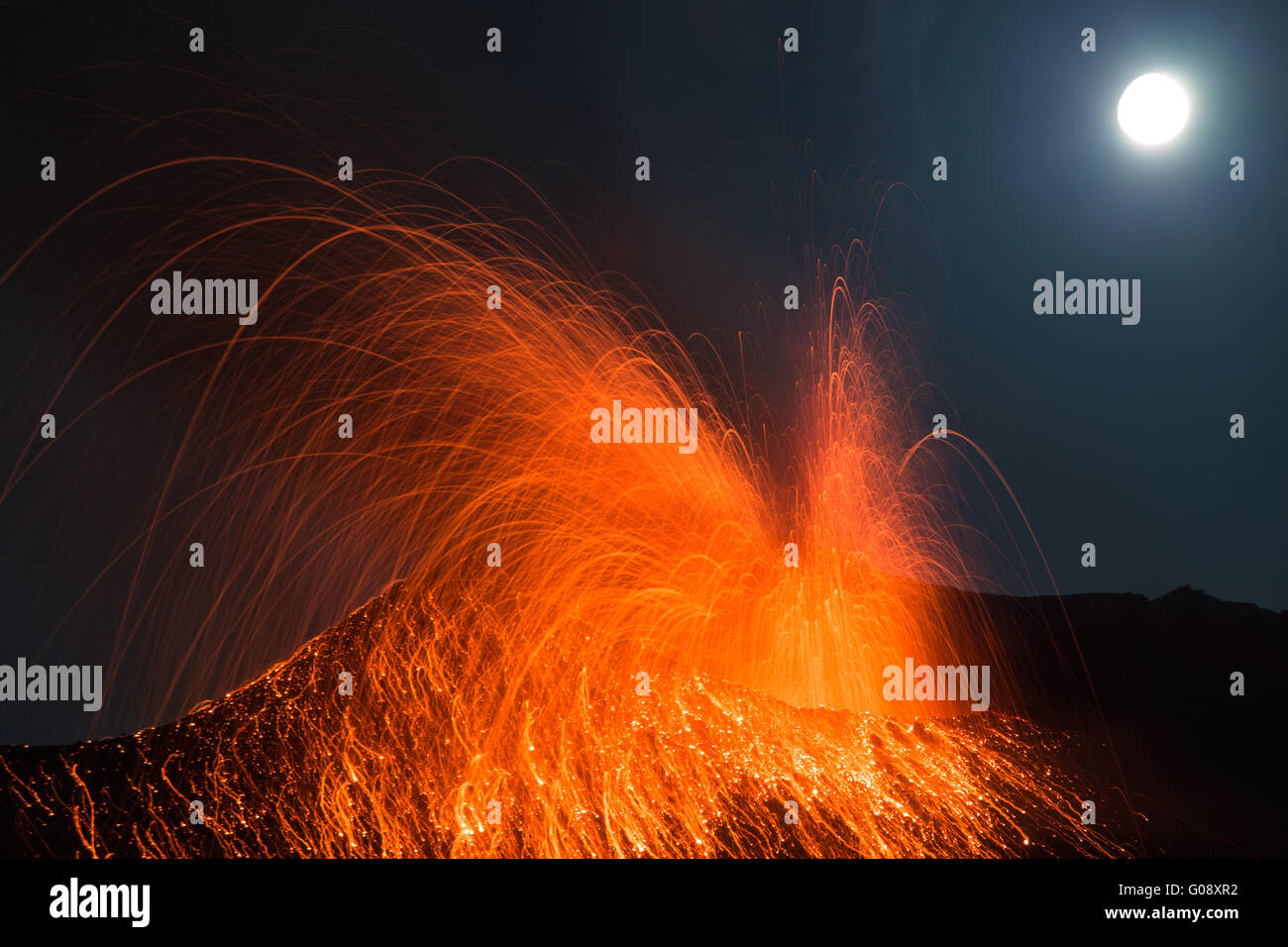Moon exploding hi-res stock photography and images - Alamy
