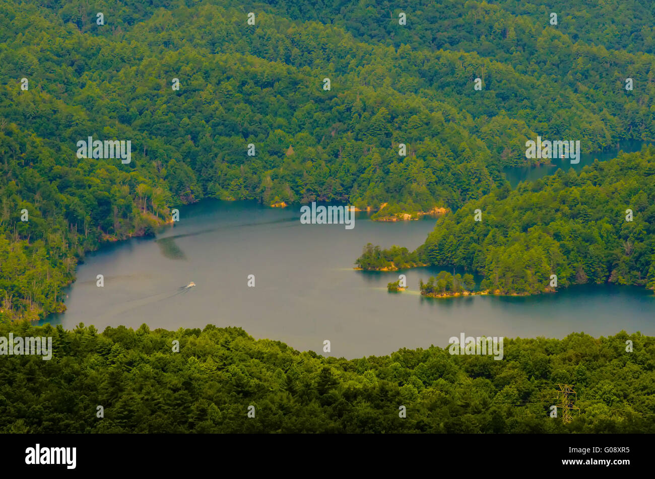 South Carolina Lake Jocassee Gorges Upstate Mountain Stock Photo - Alamy