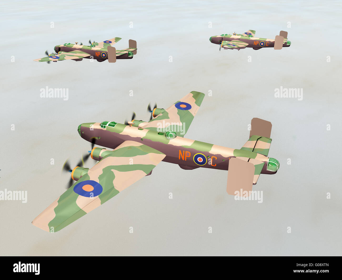 Halifax bomber ww2 hi-res stock photography and images - Alamy