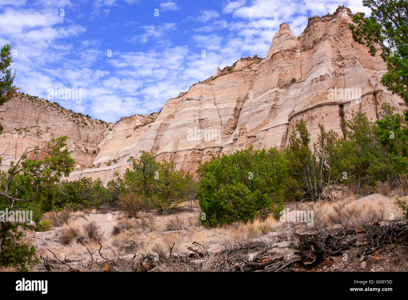 Amazing colors at Tent Rocks National Monument Stock Photo - Alamy